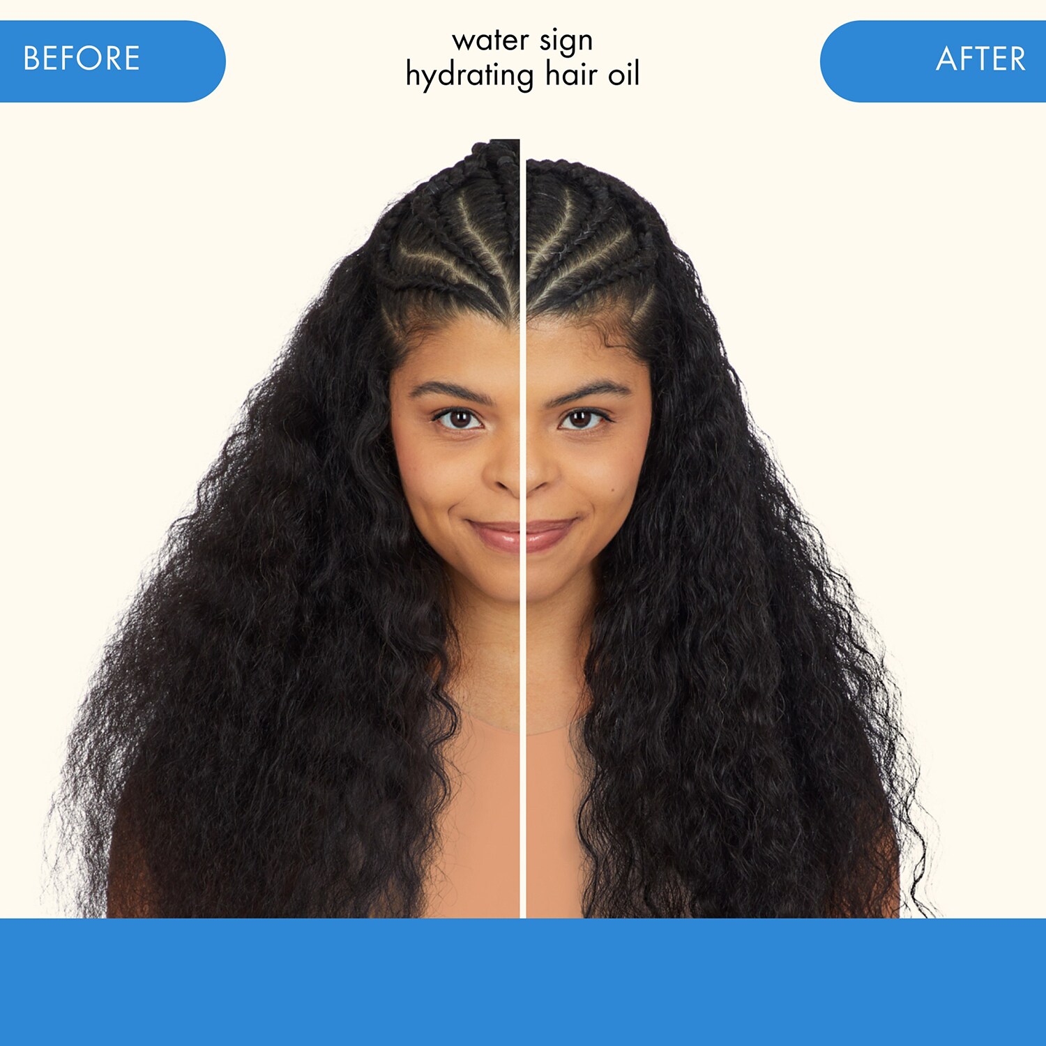 Water Sign - Återfuktande hårolja med hyaluronsyra AMIKA ≡ SEPHORA