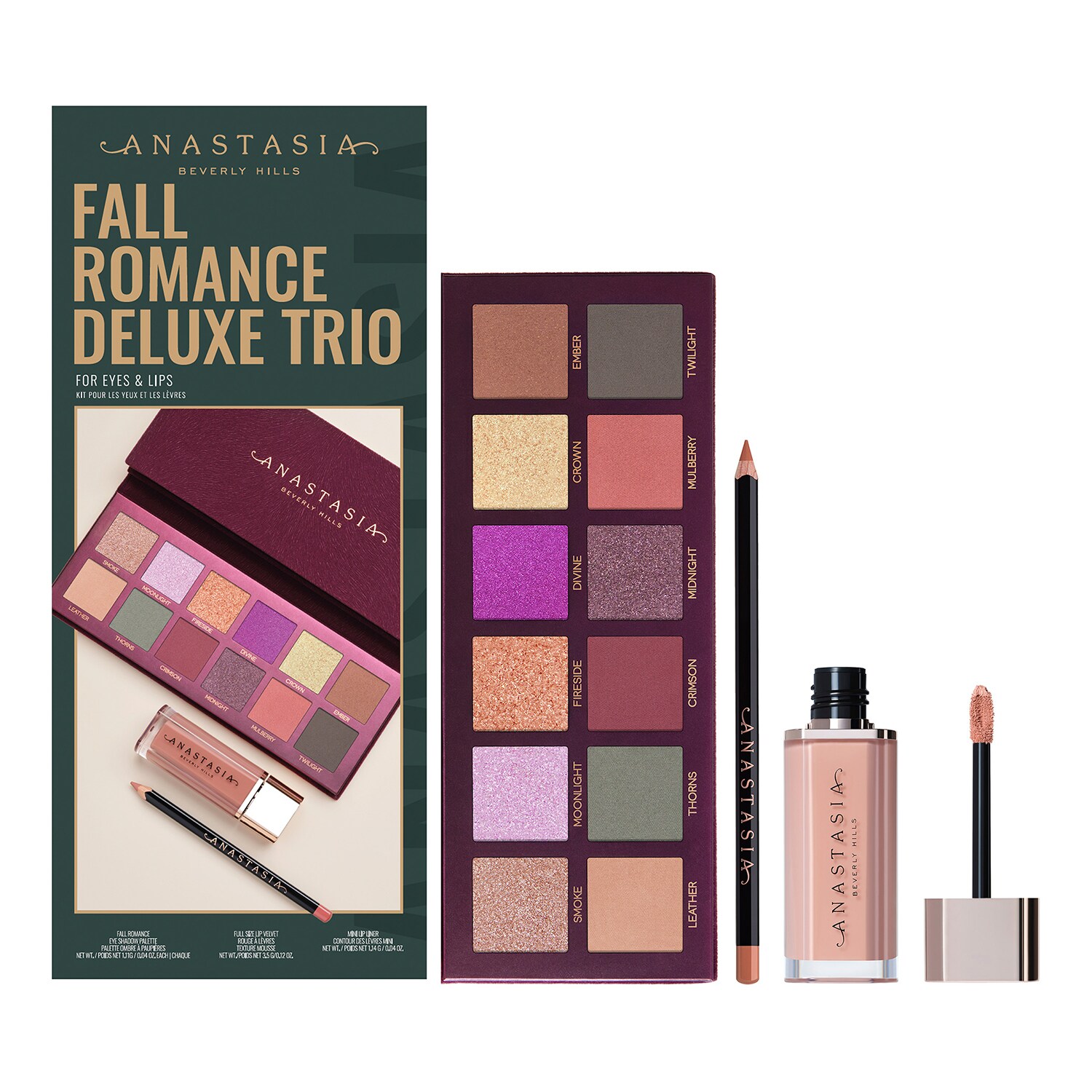 Fall Romance Deluxe Trio - Set Anastasia Beverly Hills ≡ SEPHORA