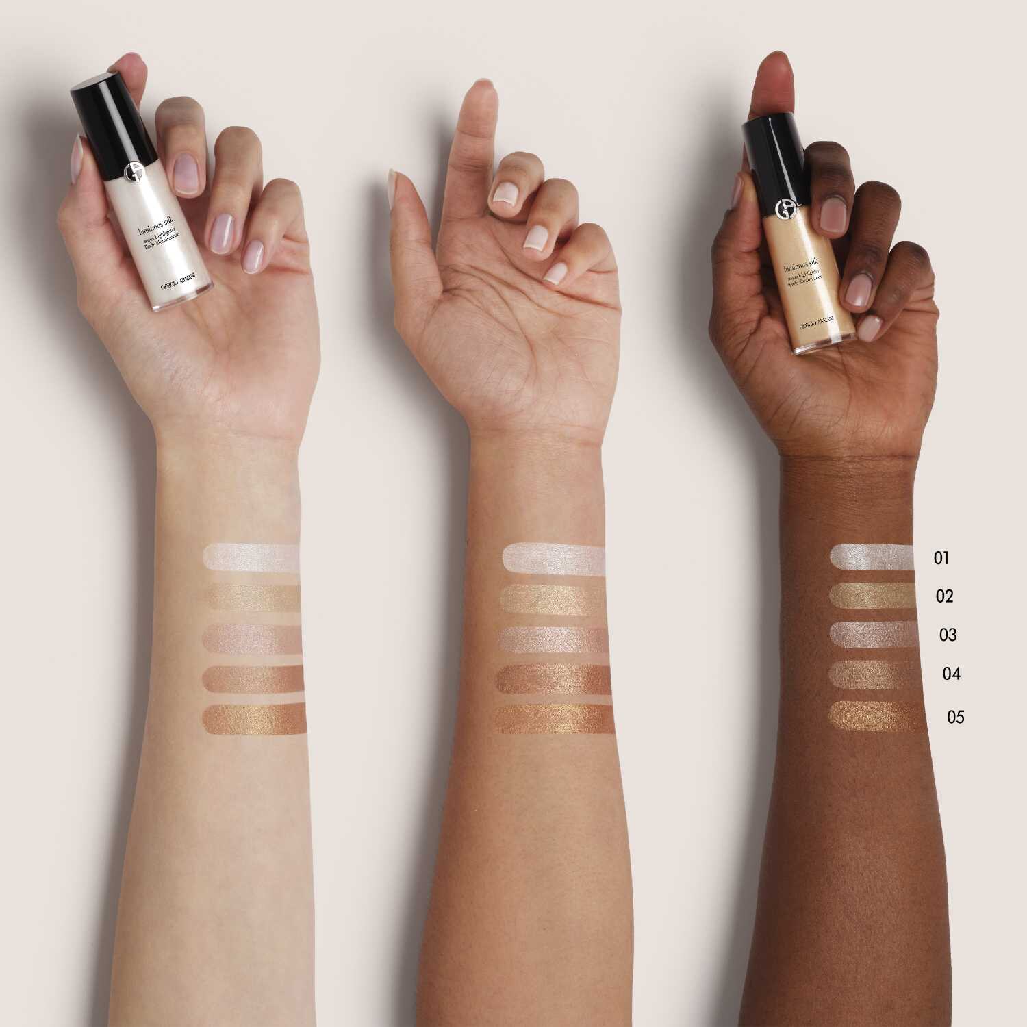 Luminous Silk - Acqua Highlighter Iluminador Líquido Acuoso de Armani ≡ ...