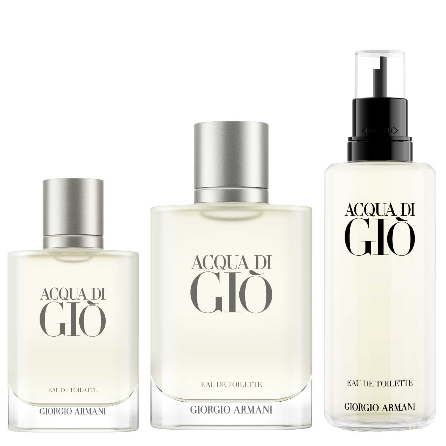 Acqua di Gio Pour Homme - Eau de Toilette Profumo Uomo Ricaricabile di ...