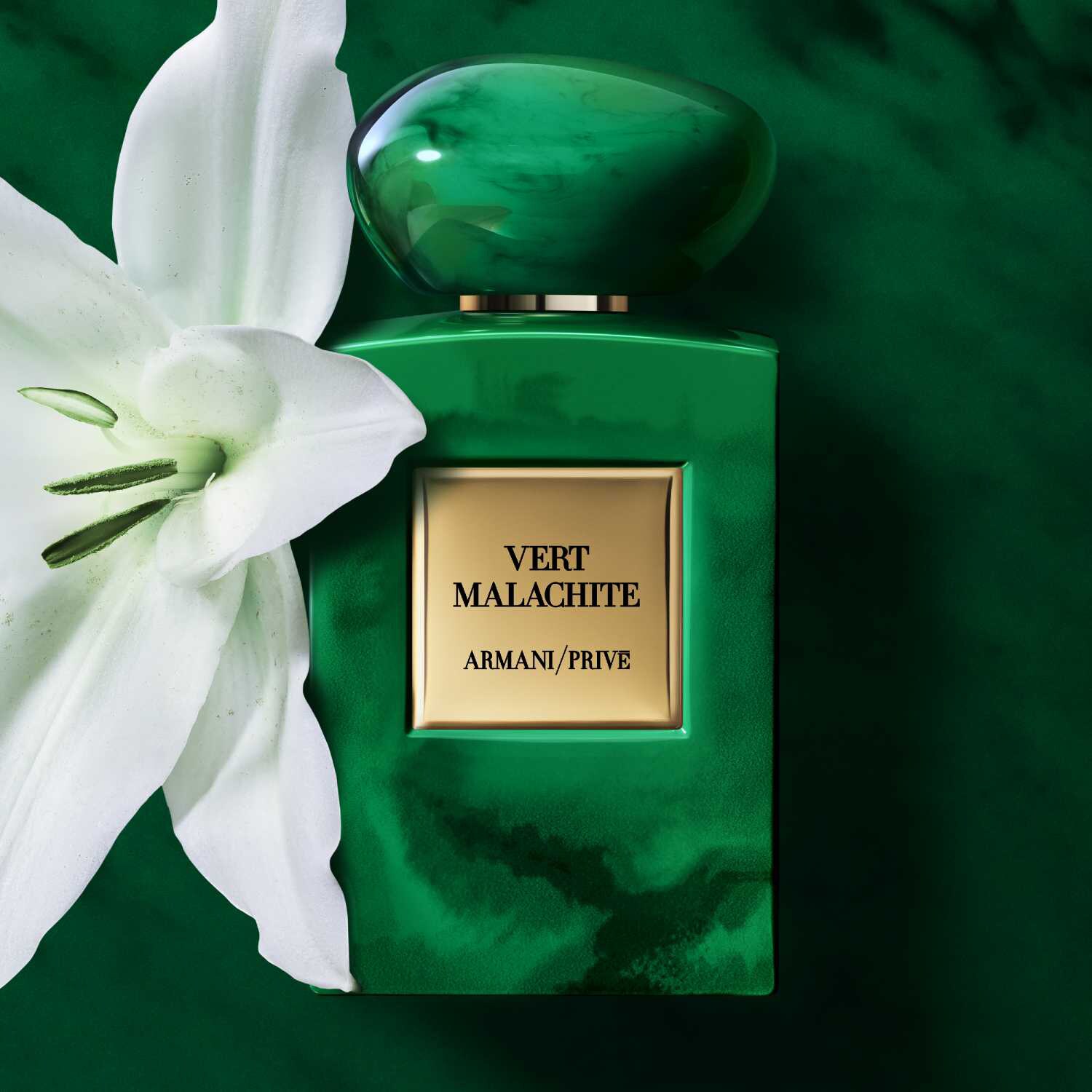 ARMANI PRIVÉ VERT MALACHITE - Eau de Parfum fiorito al gelsomino di ...