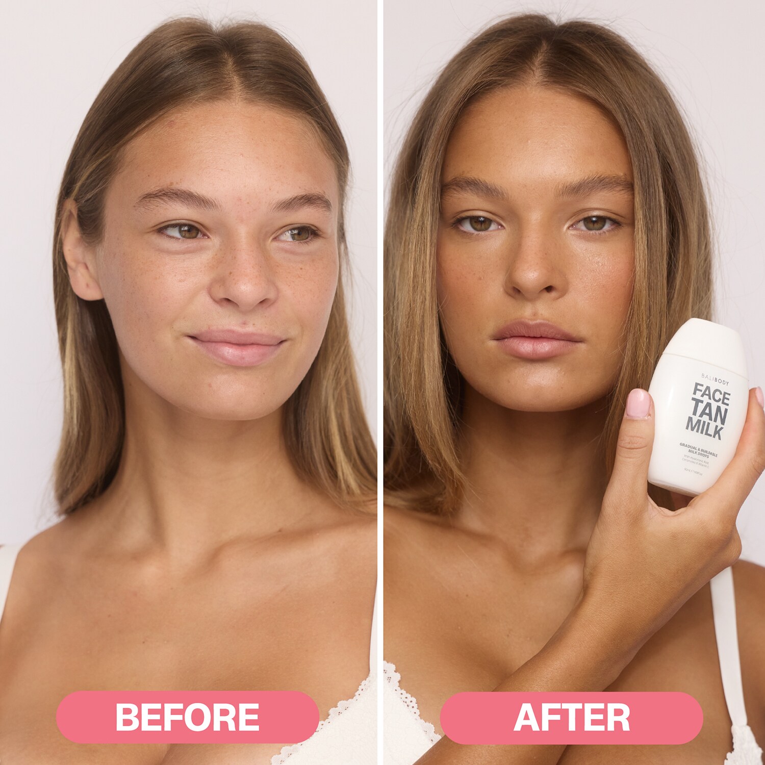 Face Tan Milk Drops - Gotas de leite autobronzeador para o rosto Bali ...