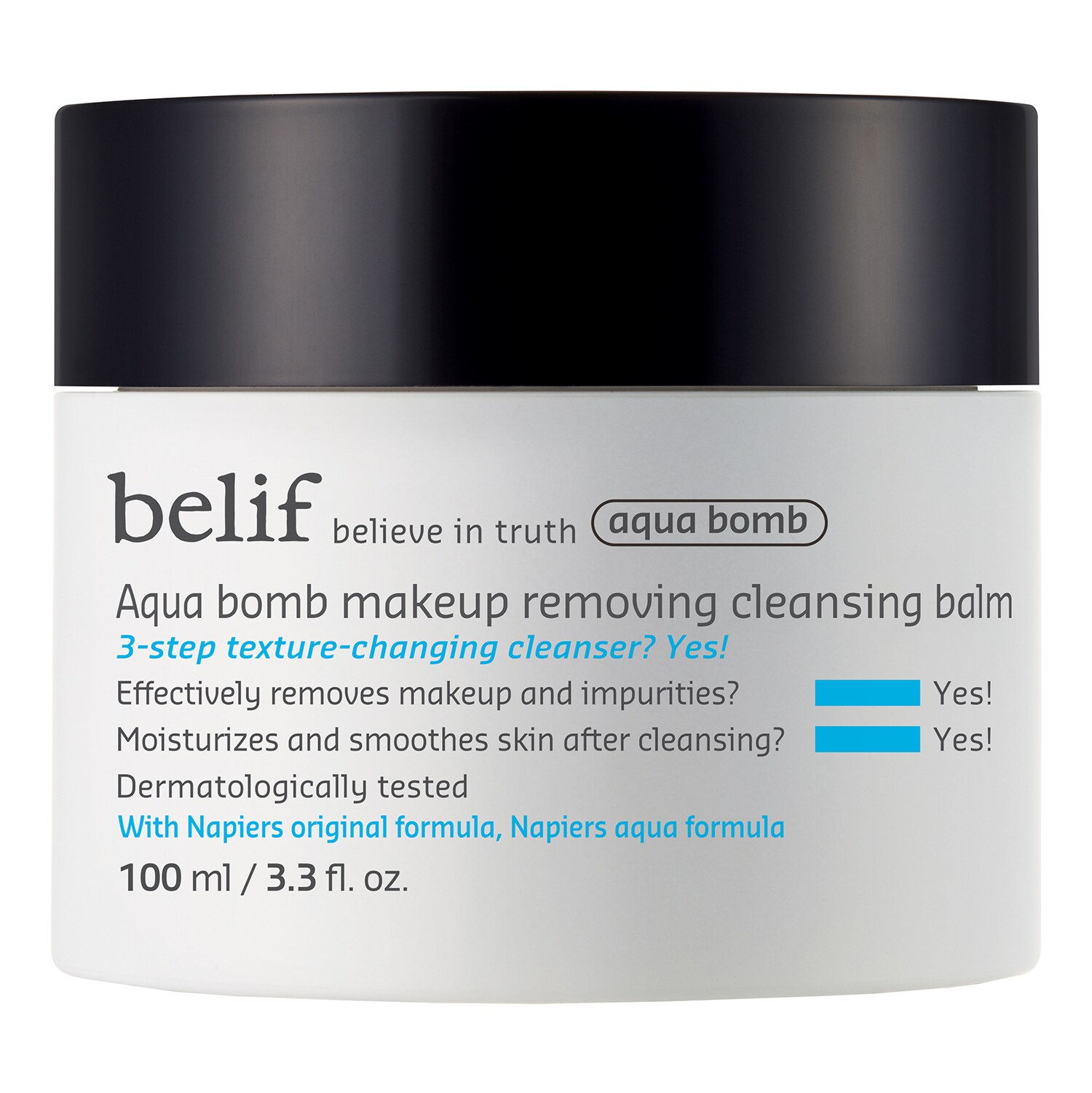 Aqua bomb makeup removing cleansing balm - Baume démaquillant de BELIF ...