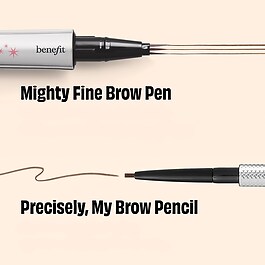 BENEFIT COSMETICS Mighty Fine Brow Pen - Penna sopracciglia con tre ...