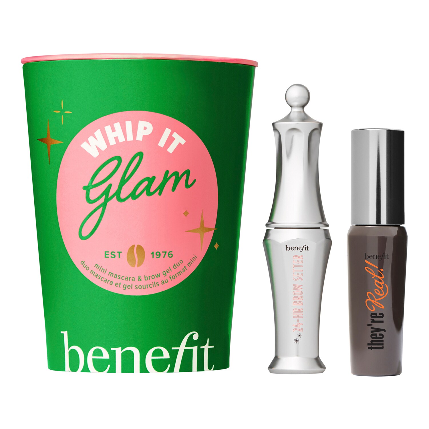 Whip It Glam - mini maskara ve kaş sabitleyici seti BENEFIT COSMETICS ≡ ...