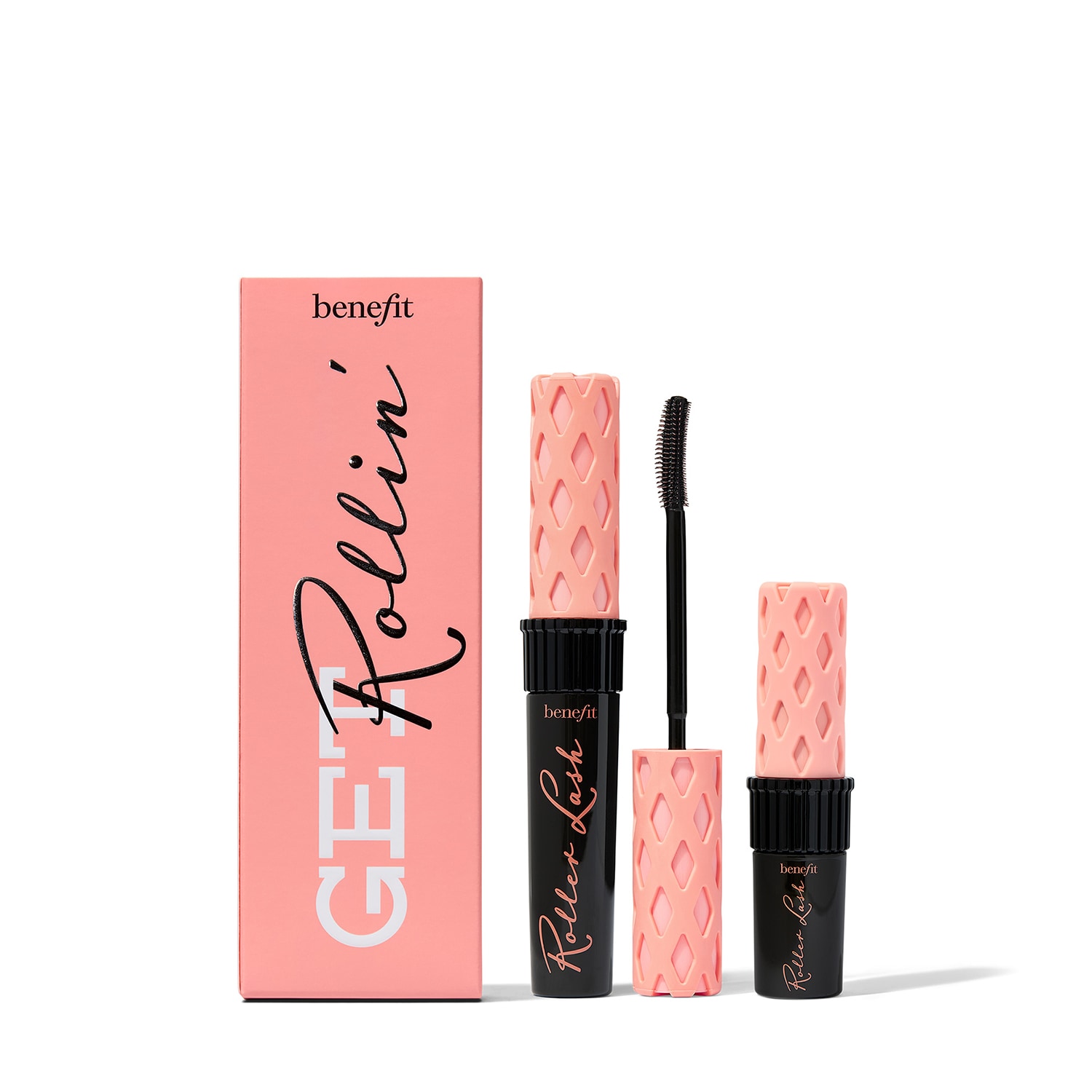 Get Rollin' Mascara Duo - Fullsize & Mini Roller Lash Mascara BENEFIT ...