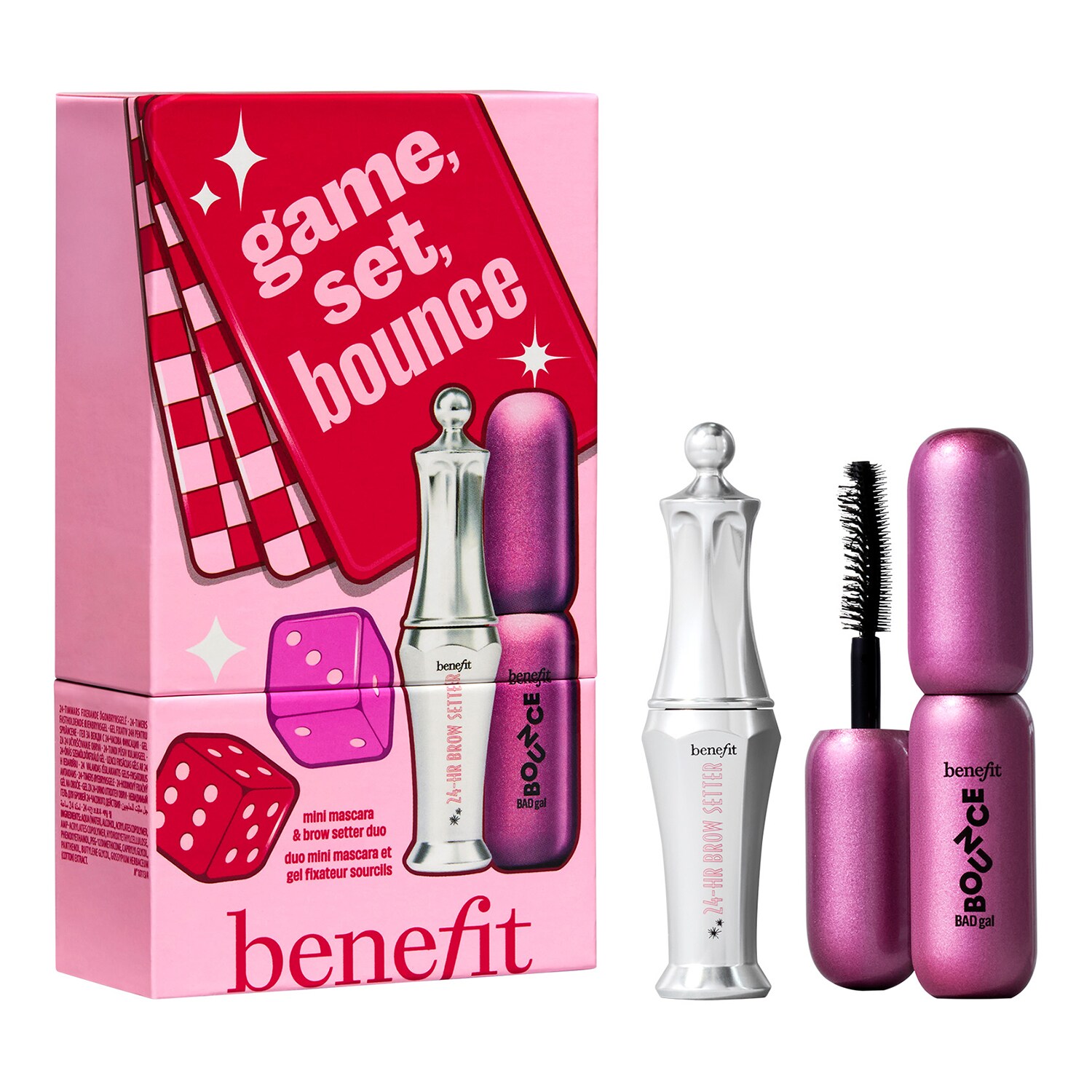 Benefit Cosmetics - Game, Set, Bounce – Lash And Brow Mini Kit Från Benefit