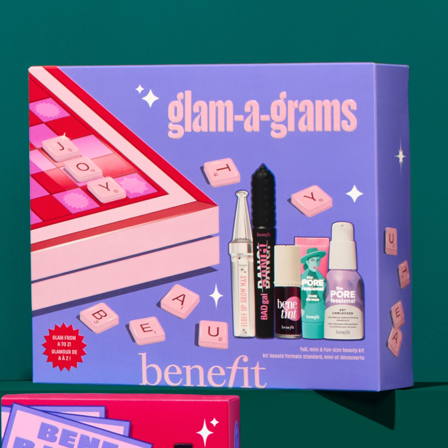Glam-A-Grams - Coffret de Noël maquillage et soins de BENEFIT COSMETICS ...