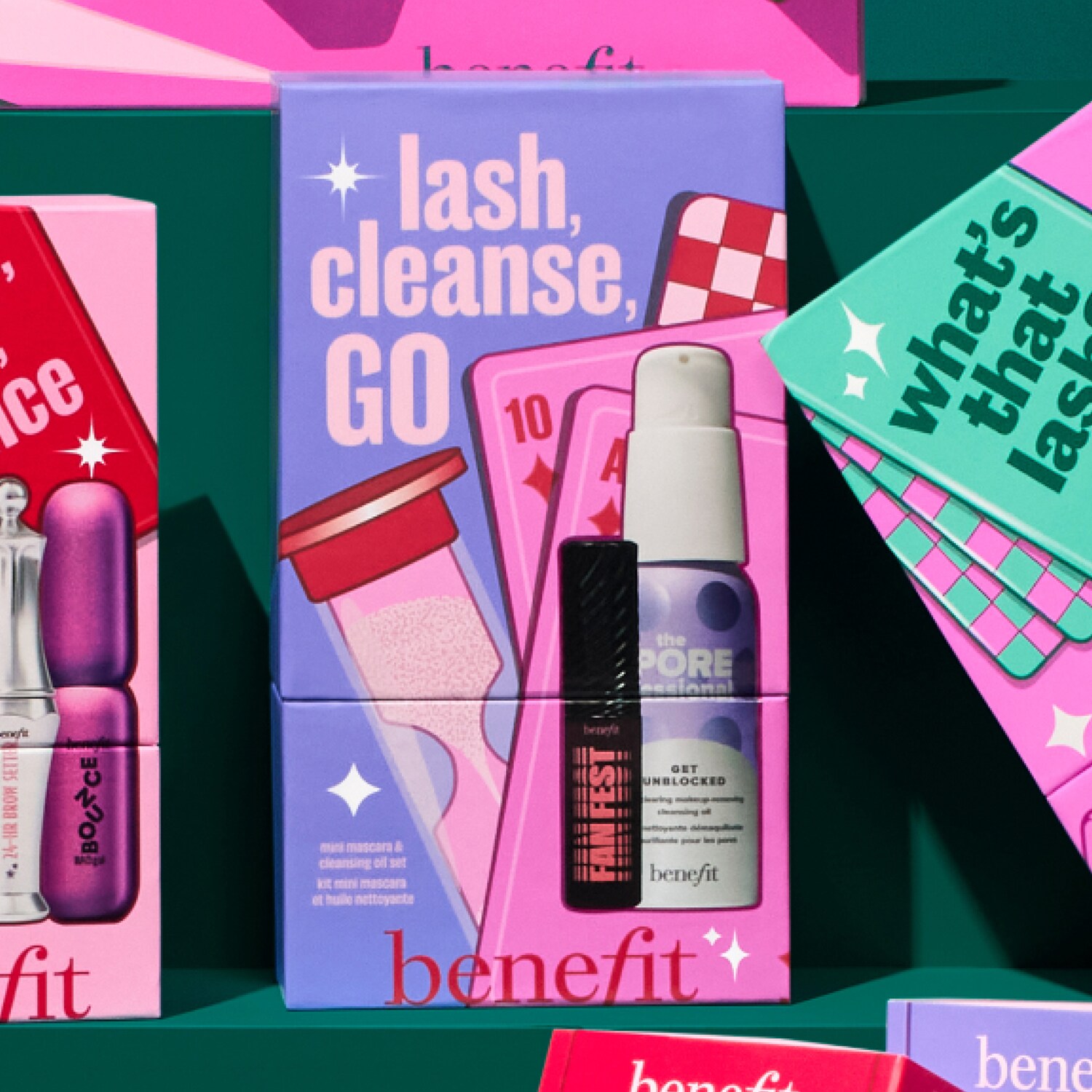 Benefit Cosmetics - Lash, Cleanse, Go – Benefit Mascara ...