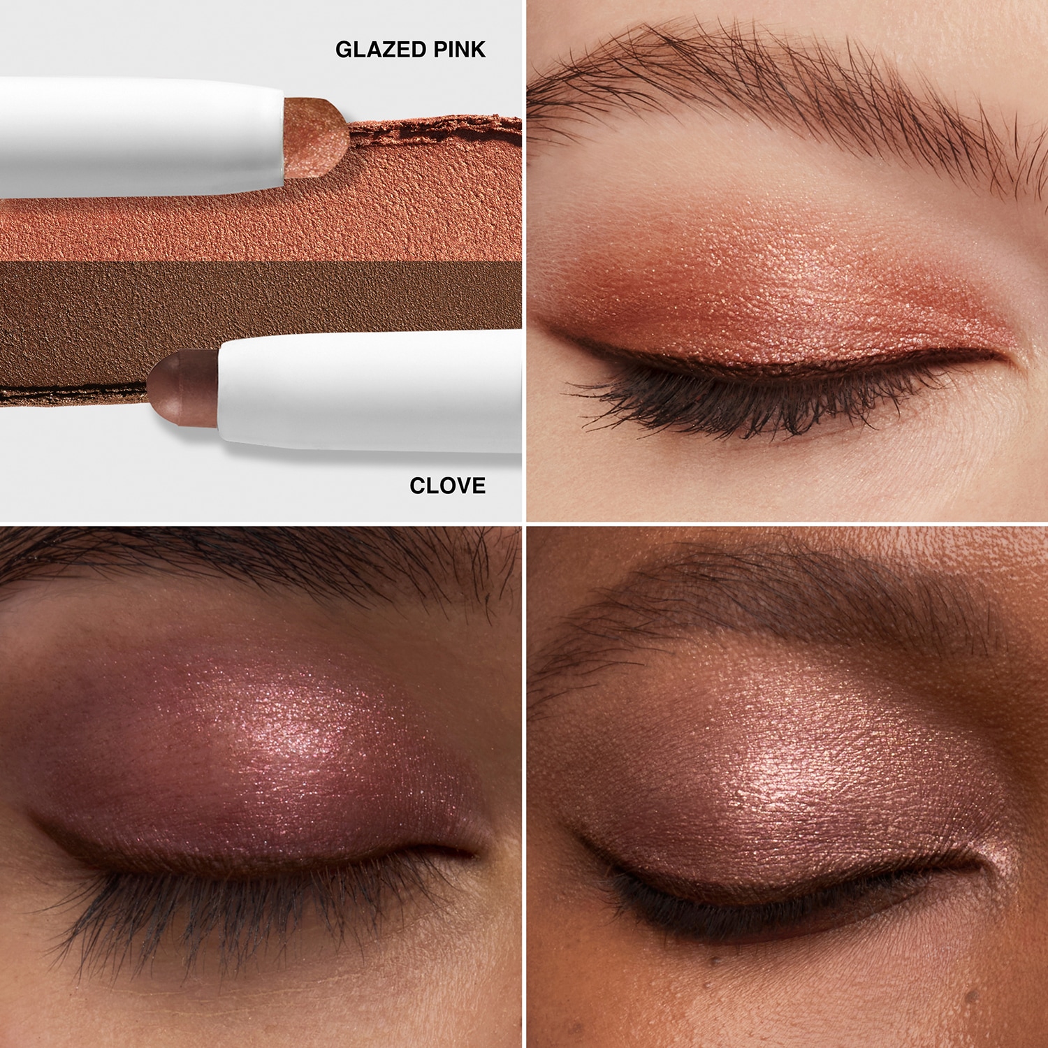 Dual-Ended Long-Wear Cream Shadow Stick - Duo Fards à Paupières de ...