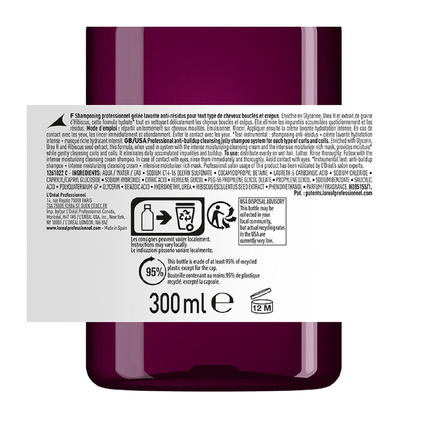 Curl Expression Anti-Build Up Cleansing Jelly L'Oréal Professionnel ≡ ...