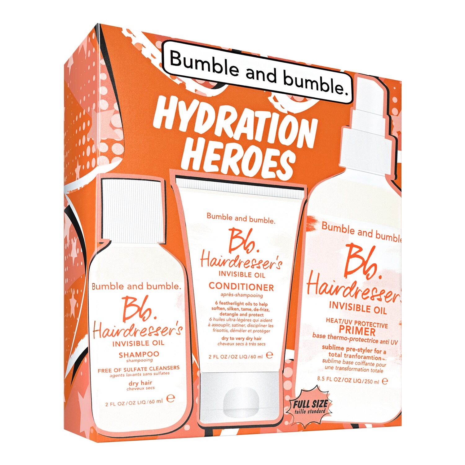 Hydration Heroes Holiday Gift Set - Zestaw prezentowy Hydration Heroes i BUMBLE AND BUMBLE ≡ SEPHORA
