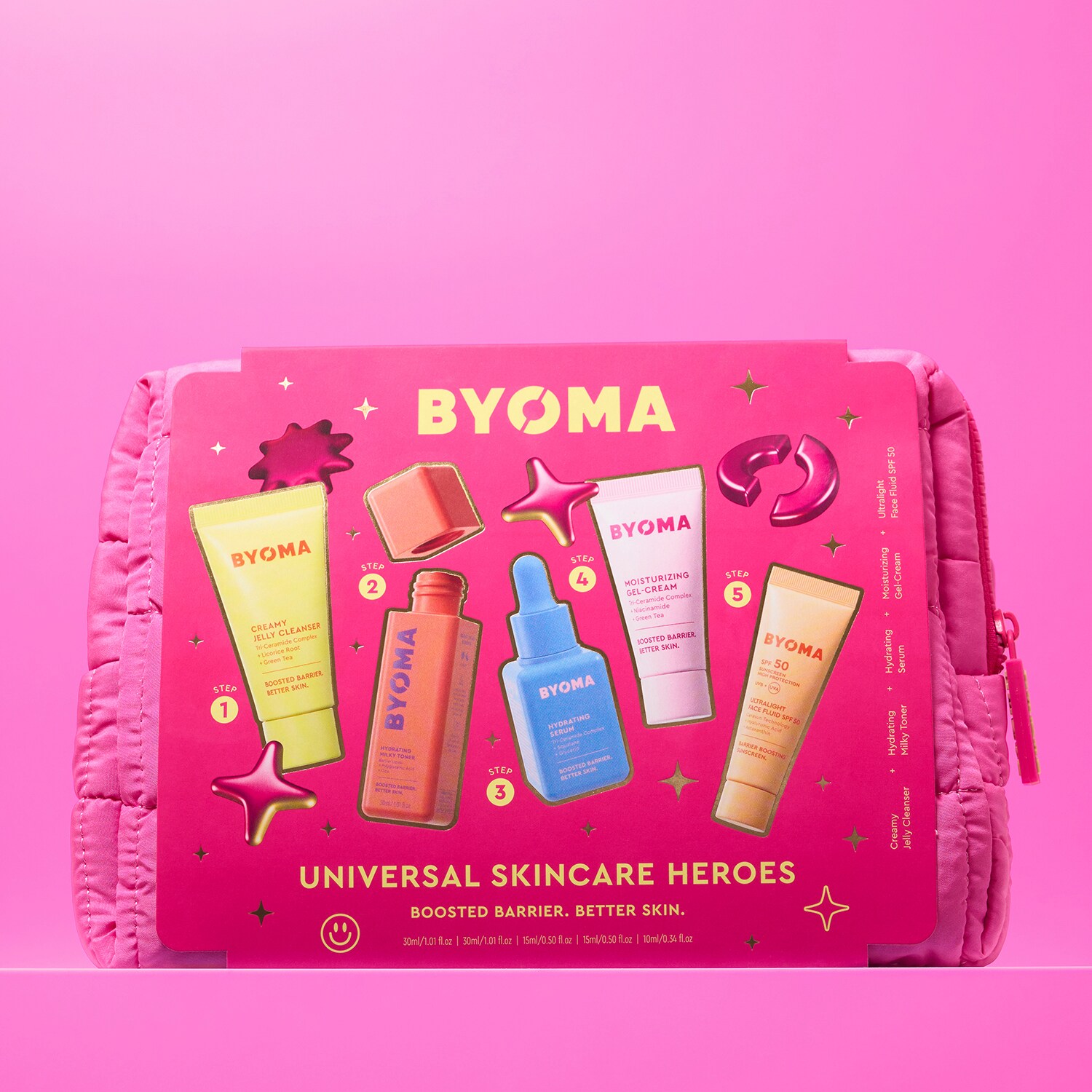 Universal Skin Heroes - Set trattamento viso di BYOMA ≡ SEPHORA