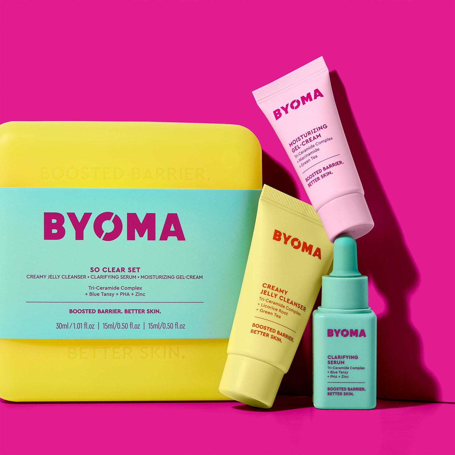 So Clear Set - Set per la cura del viso di BYOMA ≡ SEPHORA