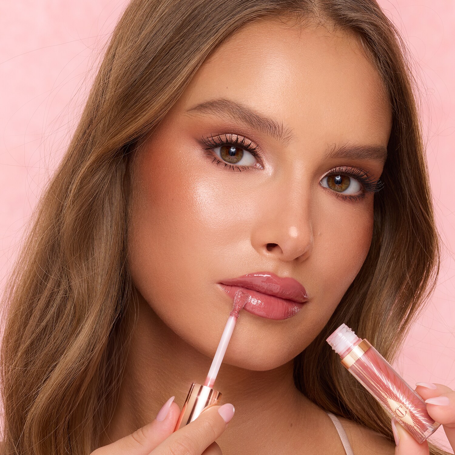 Pillow Talk Lip & Cheek Set - Lippen- und Wangen-Set von CHARLOTTE ...