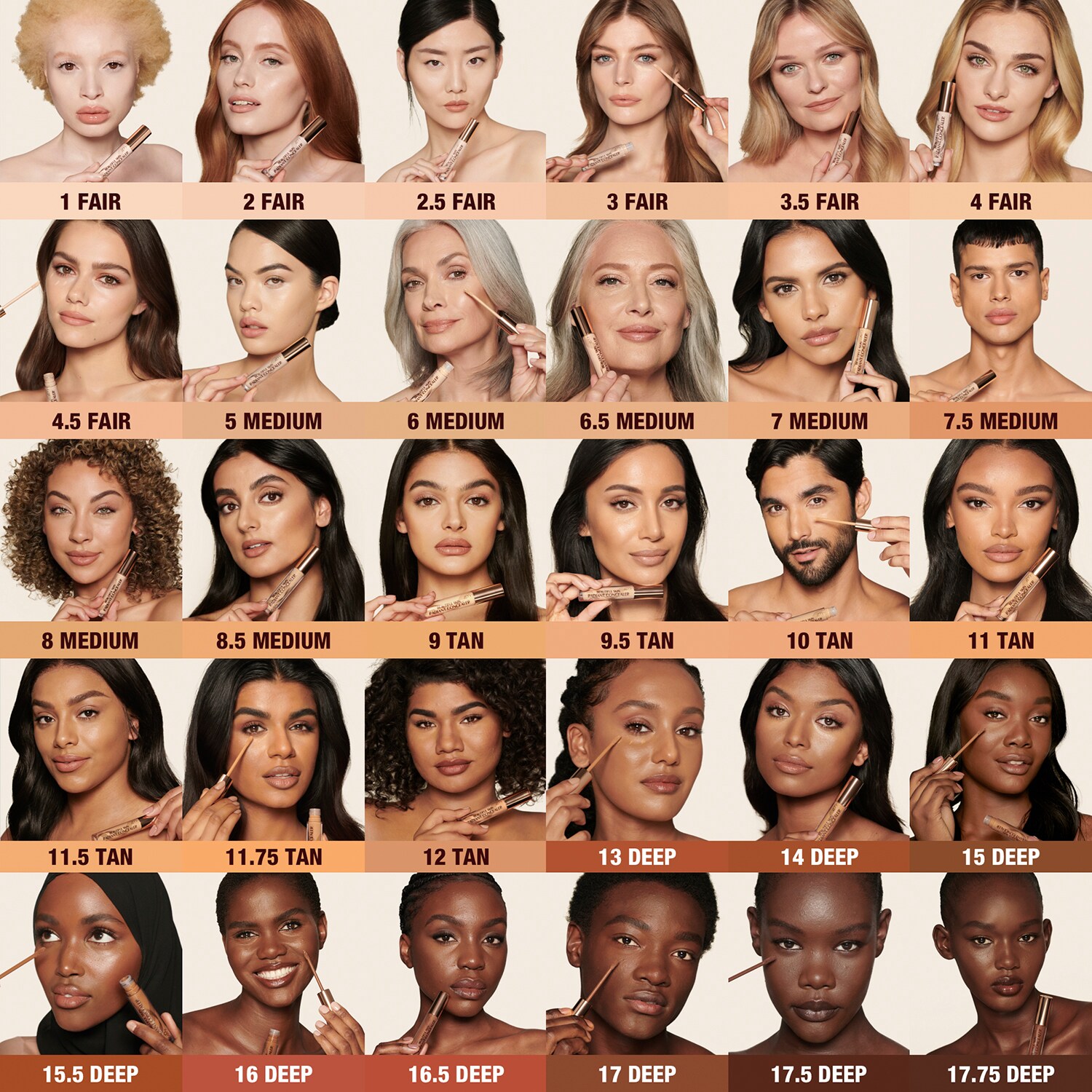 Charlotte Tilbury - Beautiful Skin Radiant Concealer - Aufhellender ...