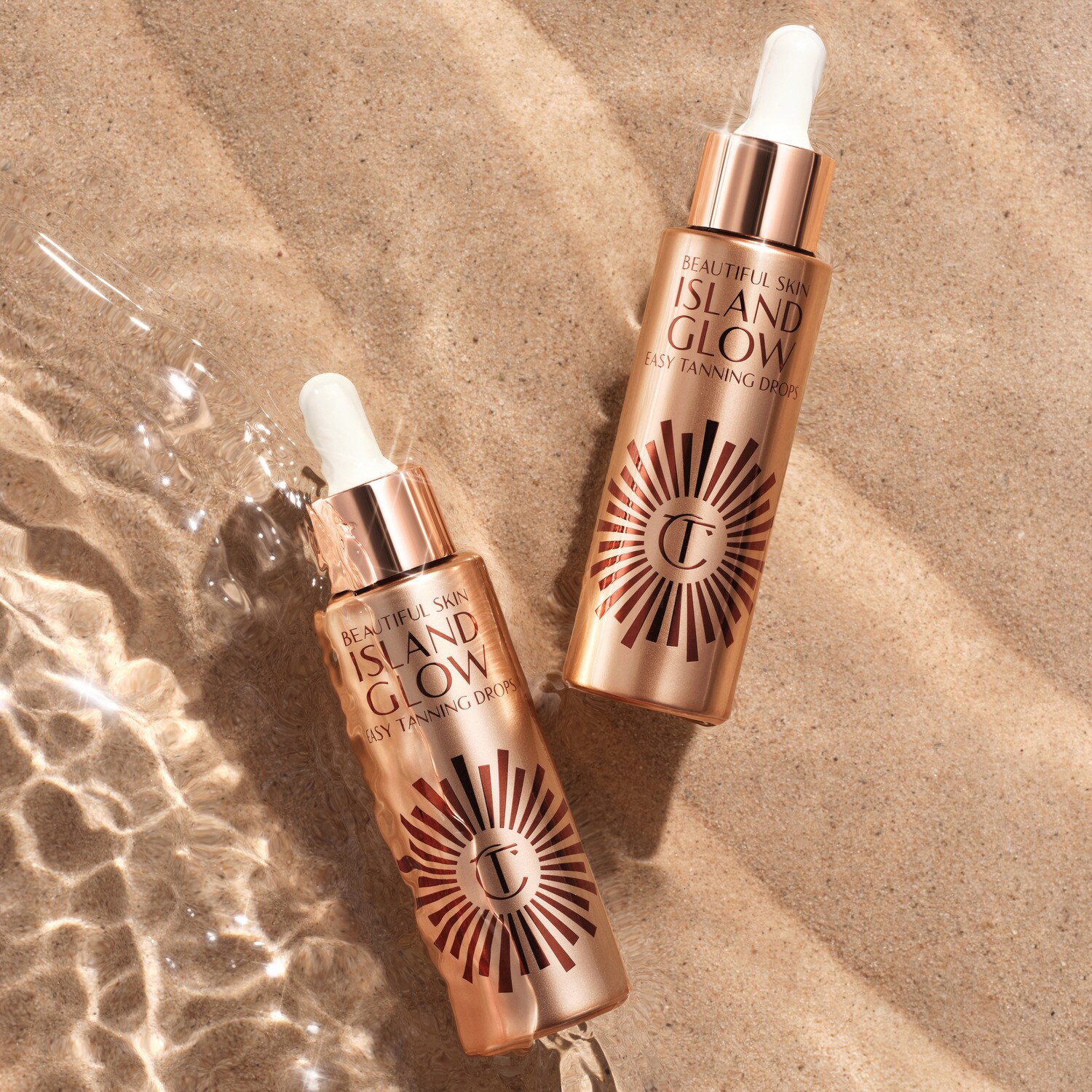 Charlotte Tilbury - Beautiful Skin Island Glow Easy Tanning Drops ...