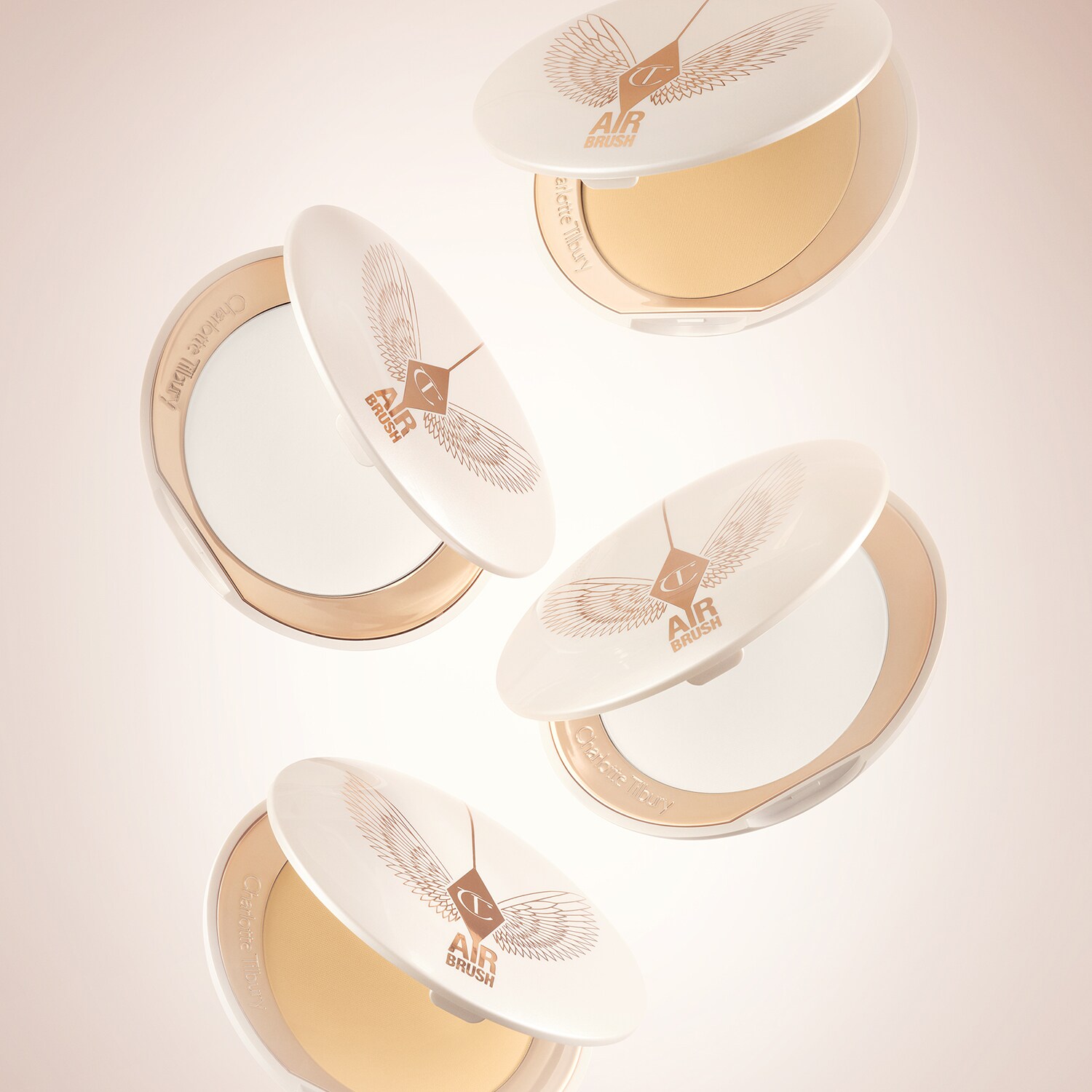 Airbrush Flawless Finish Fair-Medium (9 g) - Refillable Mattifying ...