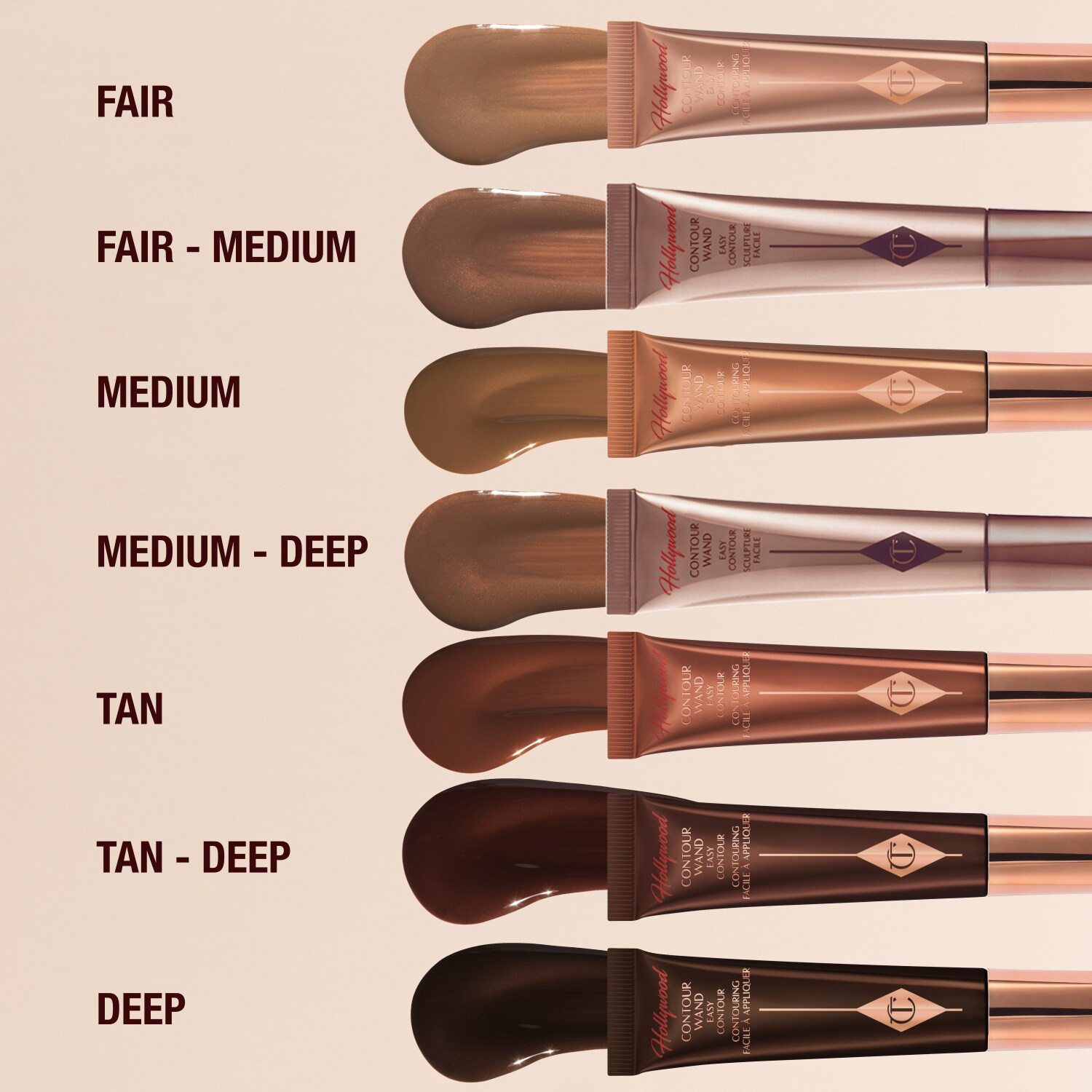 Hollywood Contour Wand Deep (12 ml) - Crema per Contouring di CHARLOTTE ...