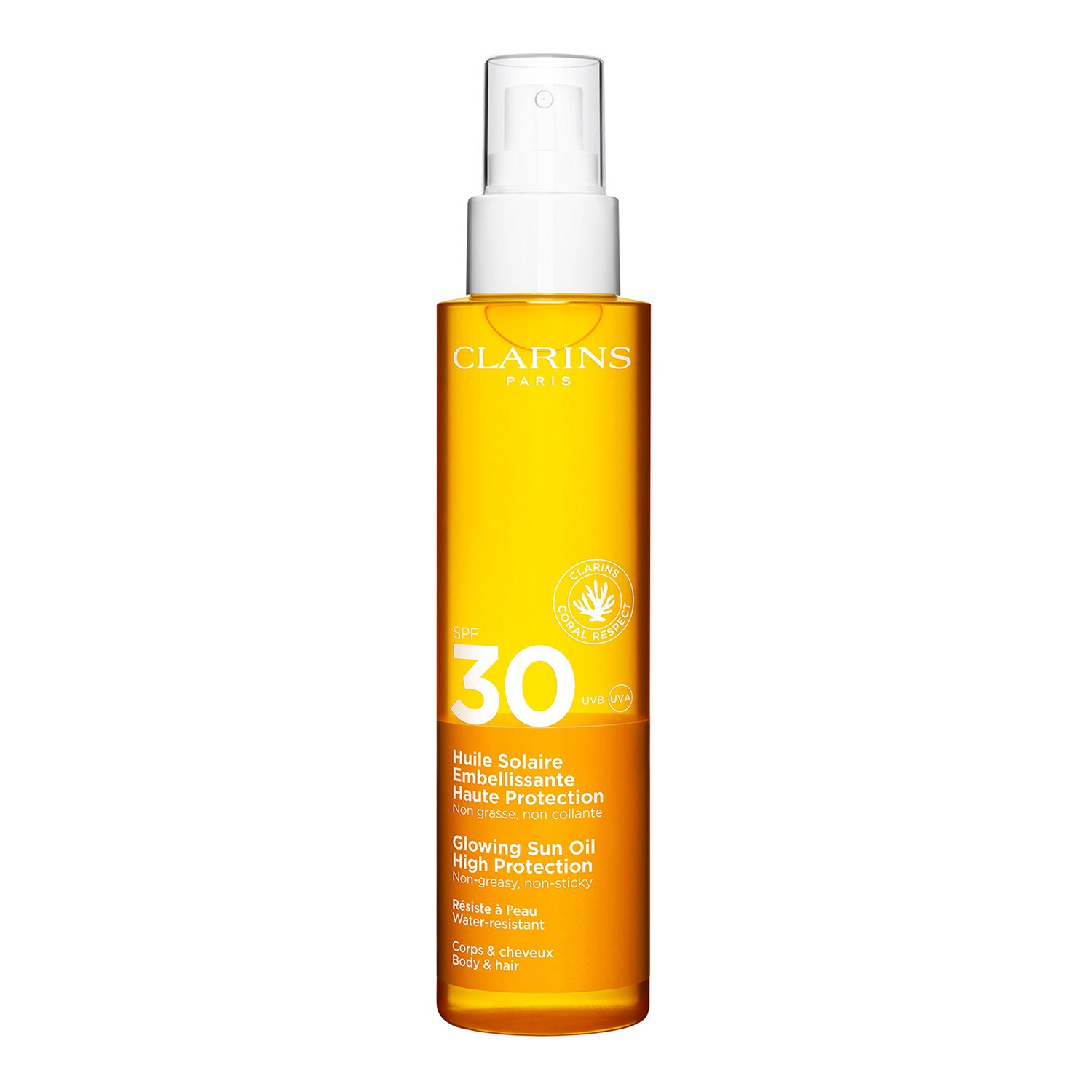 Solaire protection oil spf 30 - Protectie solara corp Clarins ≡ SEPHORA