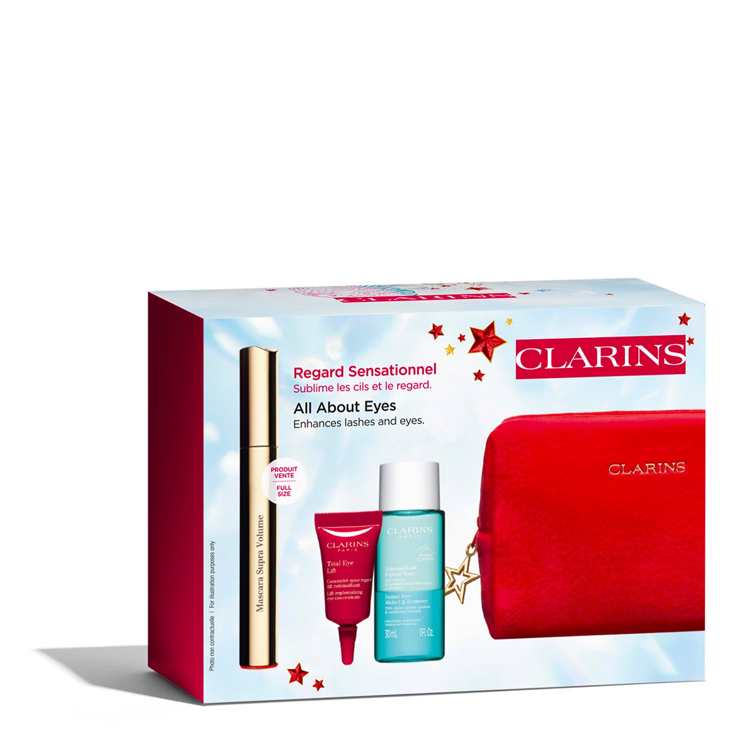 Clarins Supra Volume Mascara Set - set machiaj Clarins ≡ SEPHORA