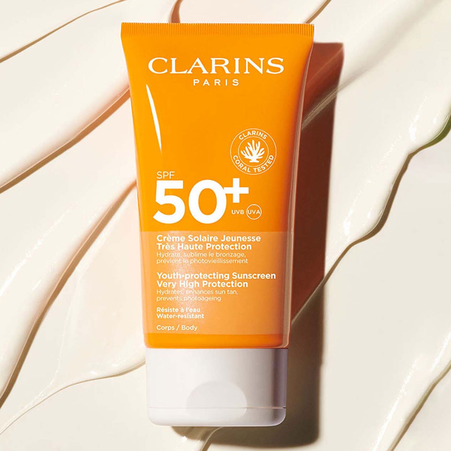 Clarins - Crème Solaire Corps Spf 50+ - Sonnenschutz-creme Für Den Körper