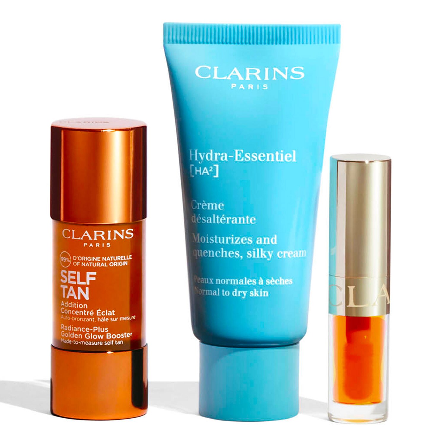 Coffret Addition Concentré Eclat - Autobronzant visage de CLARINS ≡ SEPHORA