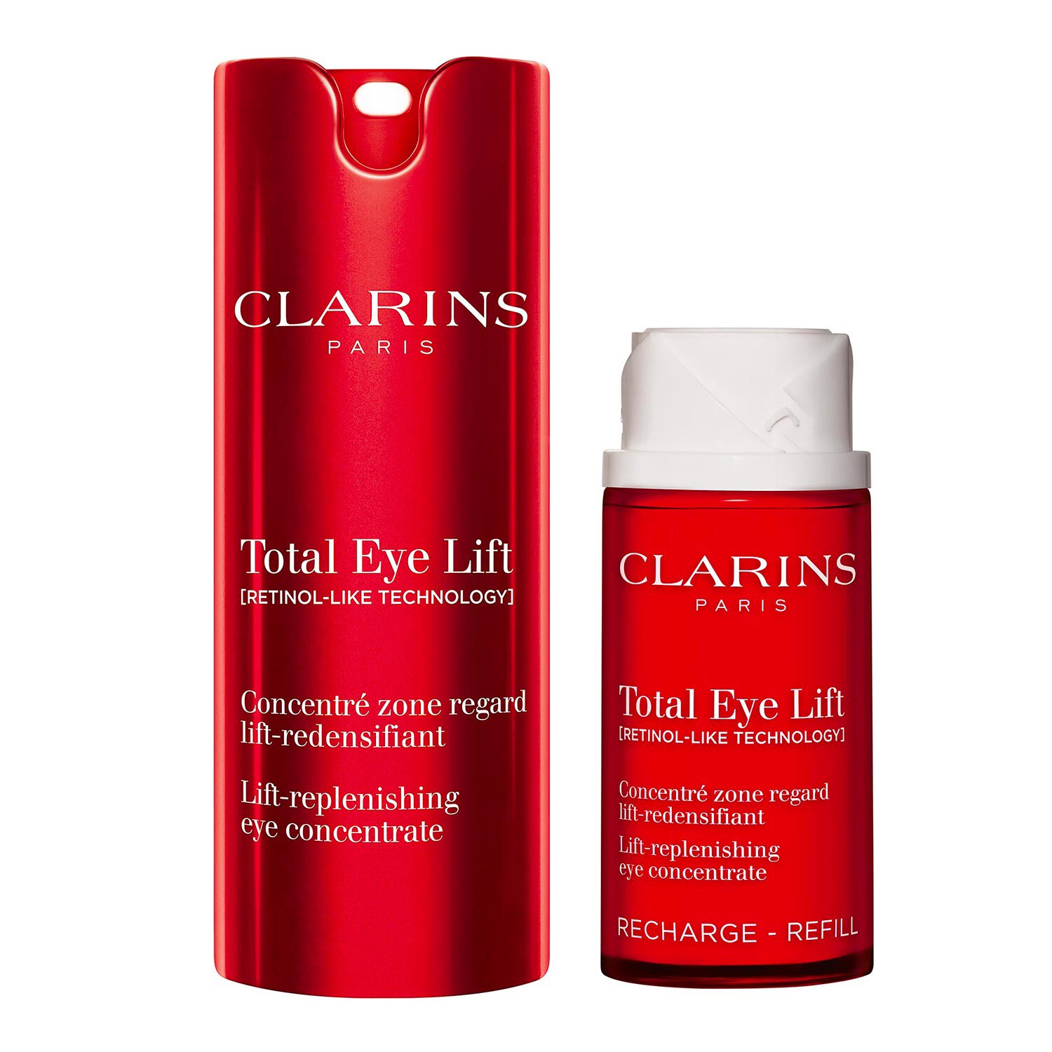 TOTAL EYE LIFT Recarga - Cuidado olhos tensor redensificante Clarins ≡ ...