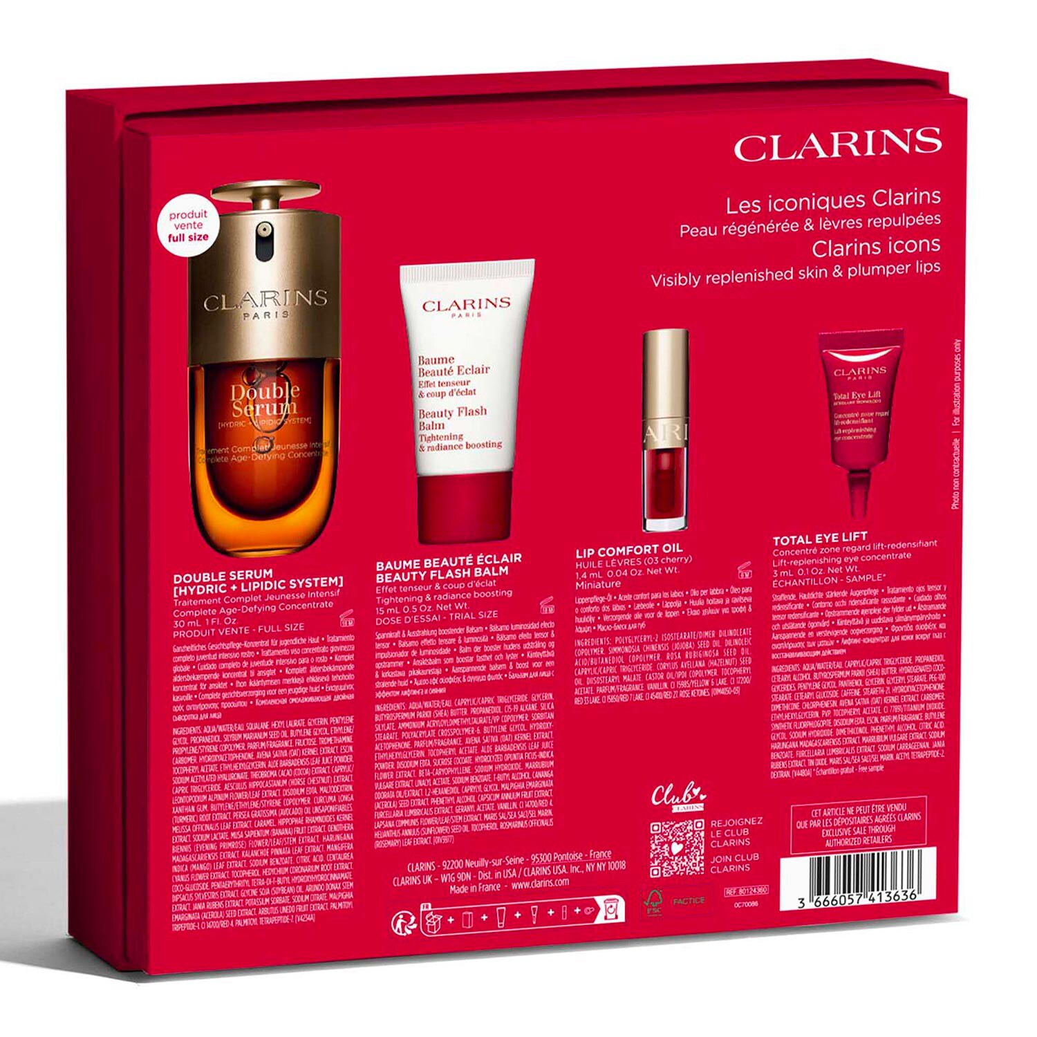 Coffret Double Serum - Soin anti-âge visage de CLARINS ≡ SEPHORA