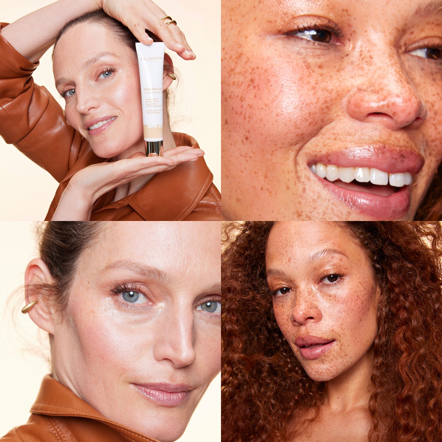 Skin Illusion Tinted Moisturizer SPF25 - Crema colorata dal finish luminoso di CLARINS ≡ SEPHORA