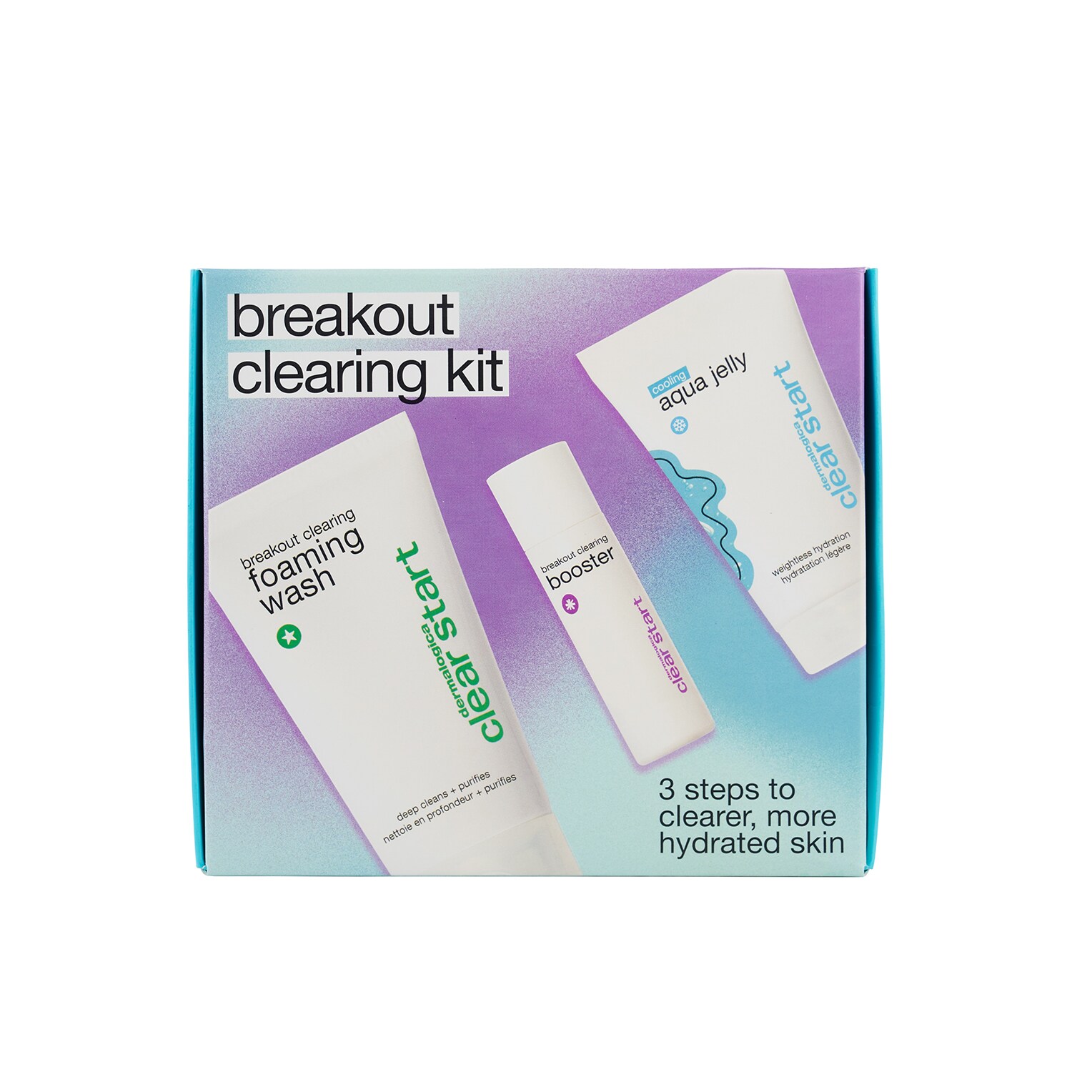 Breakout Clearing Kit - Coffret Soins visage de CLEAR START BY ...