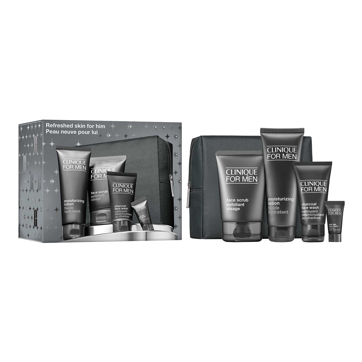 Refreshed Skin for Him - Zestaw do pielęgnacji twarzy i CLINIQUE ≡ SEPHORA