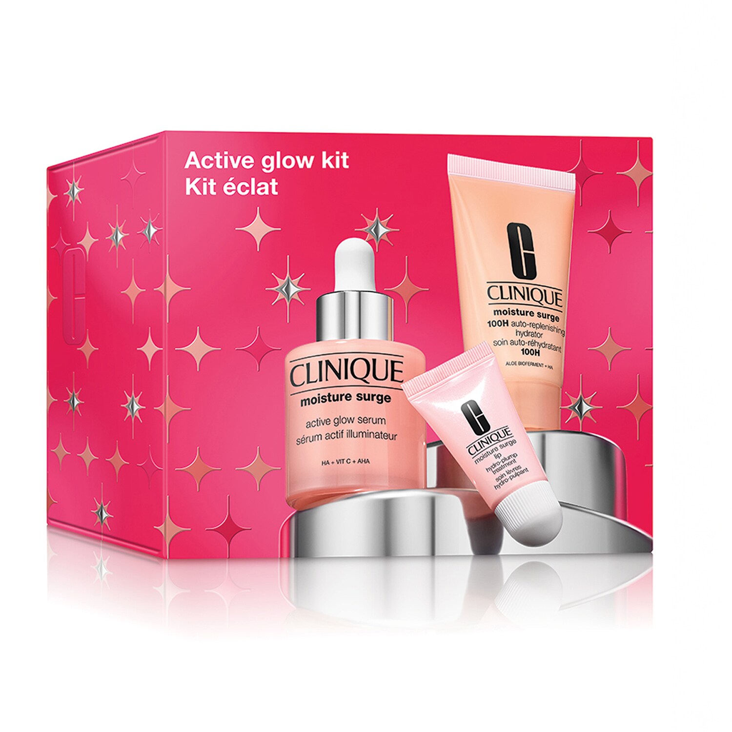 Active Glow Kit - Zestaw do pielęgnacji skóry twarzy i CLINIQUE ≡ SEPHORA
