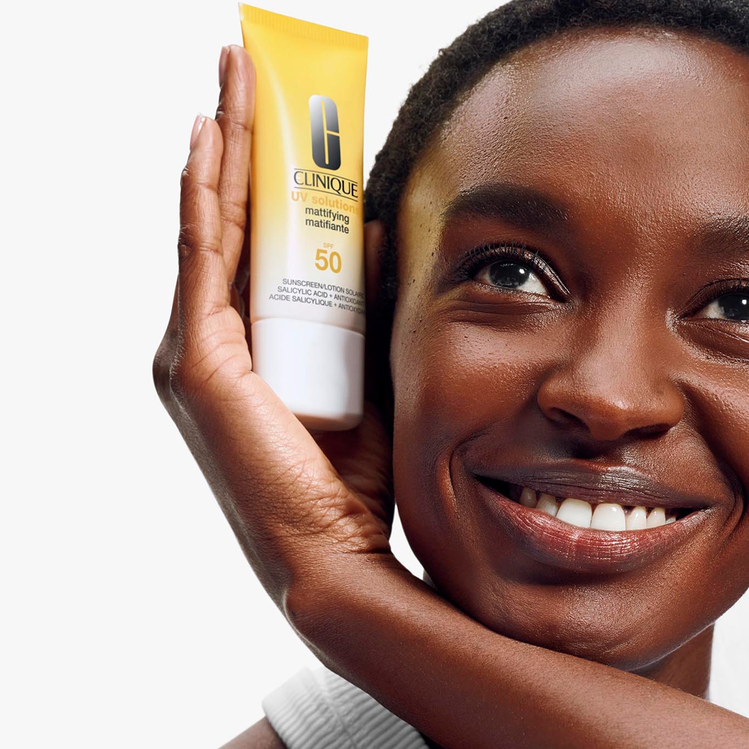 UV Solutions Mattifying Sunscreen SPF 50 - Sunscreen + SPF i CLINIQUE ≡ ...