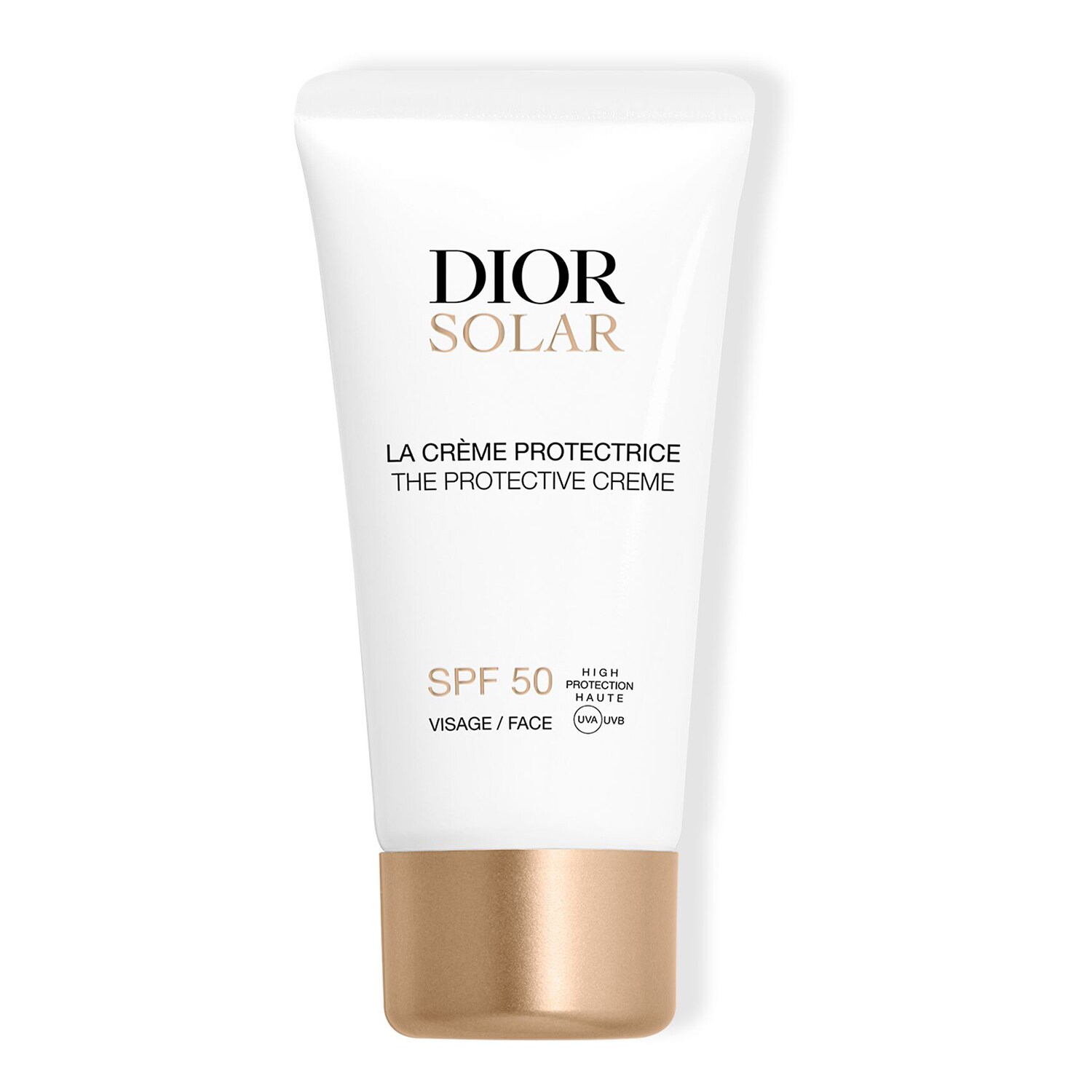 Dior Solar La Crème Protectrice Visage SPF 50 - Crème Solaire Visage ...