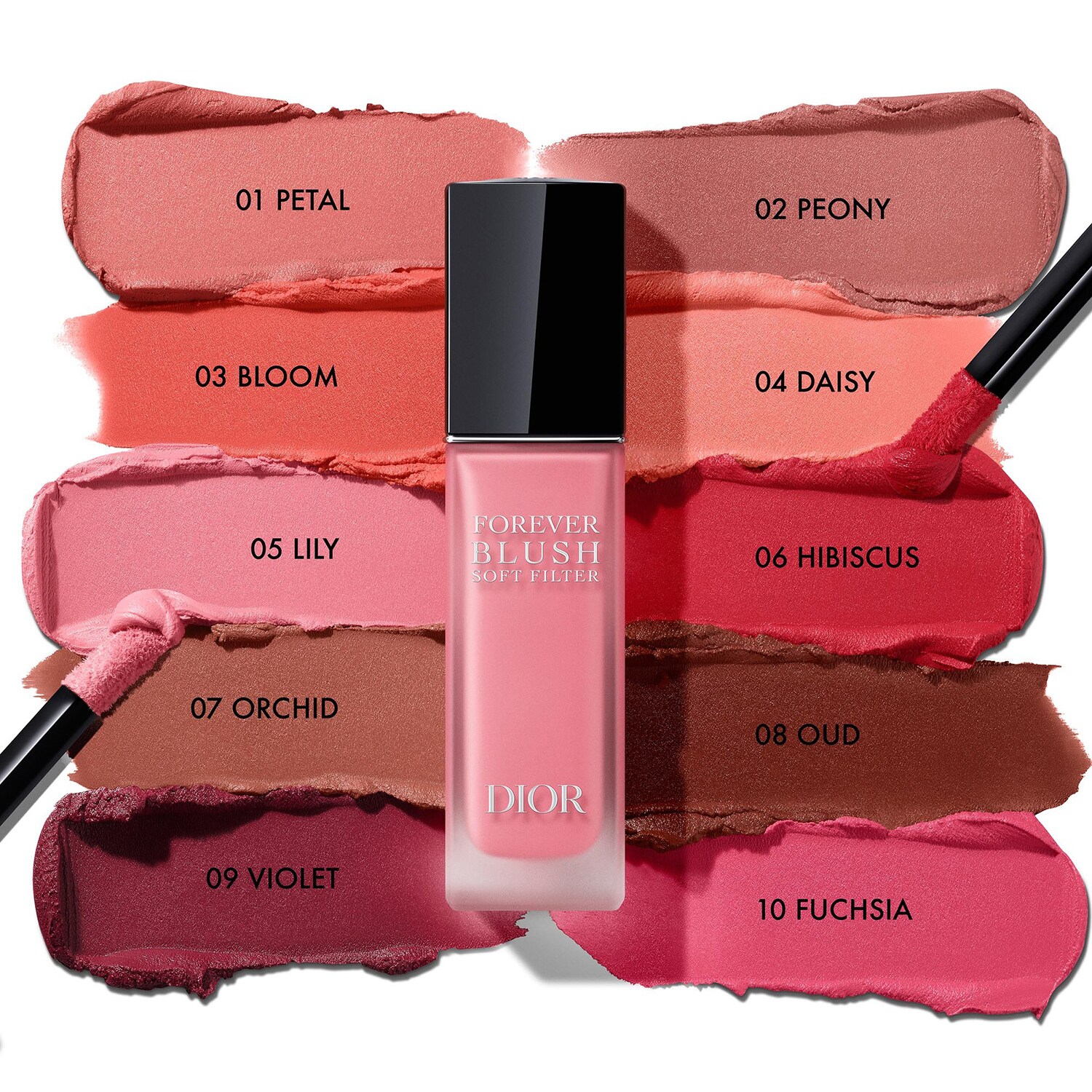 Dior Forever Blush Soft Filter - blush liquide fouetté au fini mat lumineux de DIOR ≡ SEPHORA