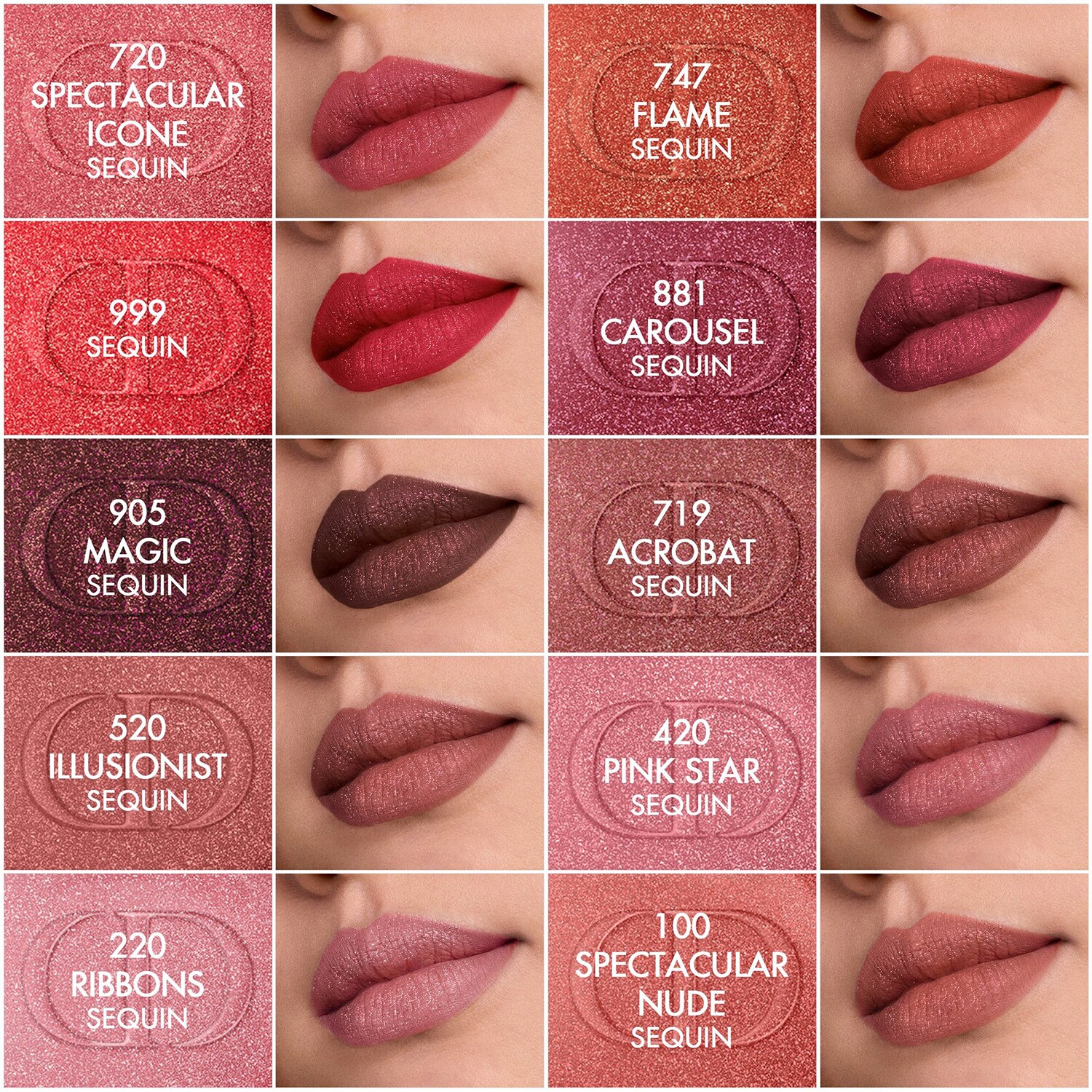 Rouge Dior Forever Liquid Sequin - Édition limitée, fini pailleté ou brillant de DIOR ≡ SEPHORA