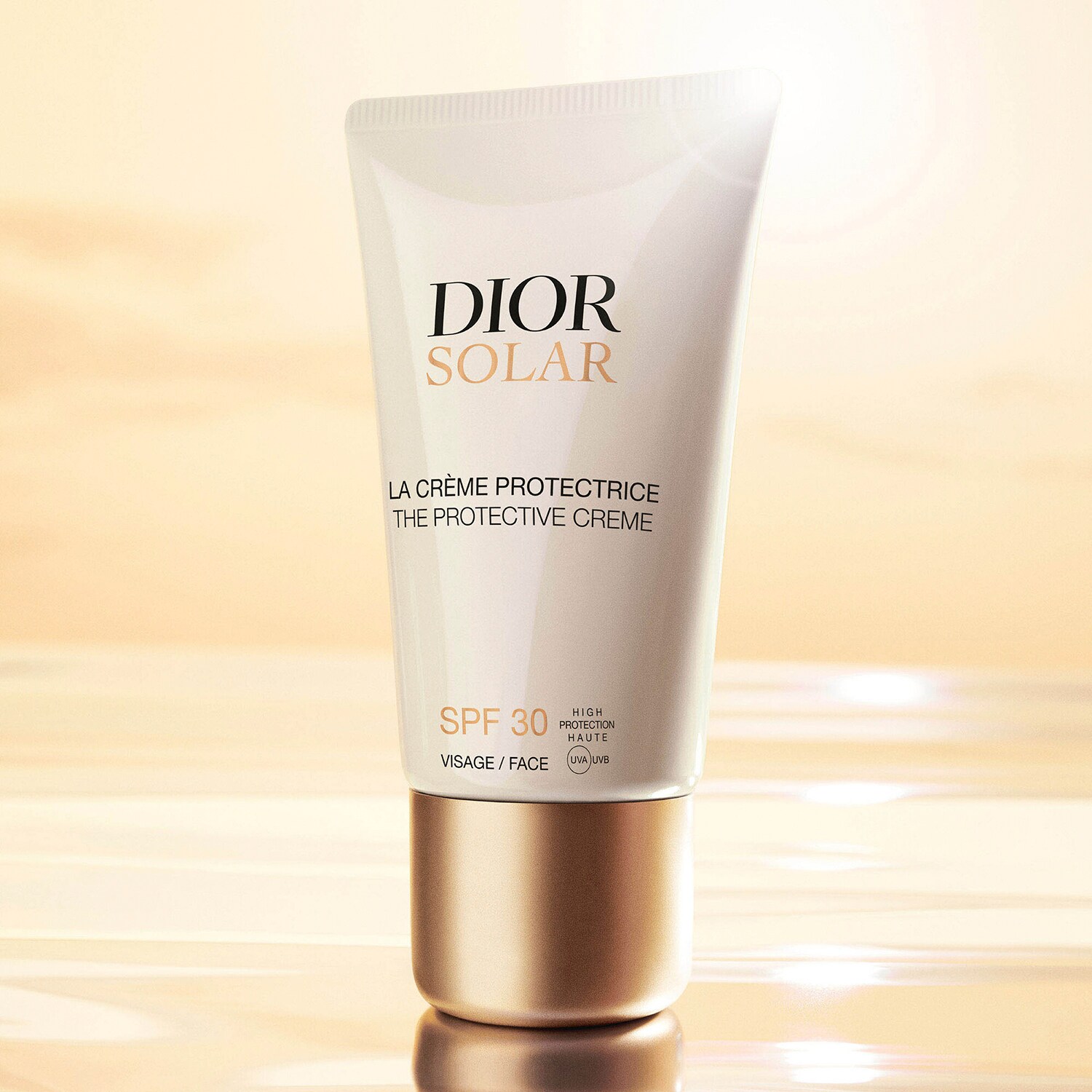 Dior Solar La Crème Protectrice Visage SPF 30 - Crème Solaire - Haute ...