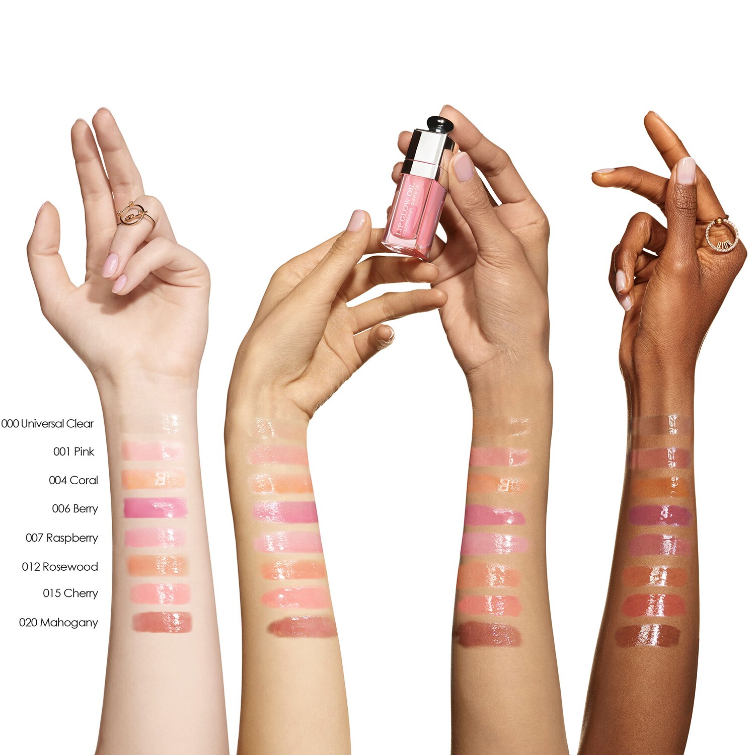 Dior Addict Lip Glow Oil 015 Cherry - Olio labbra colorato Nutriente e ...