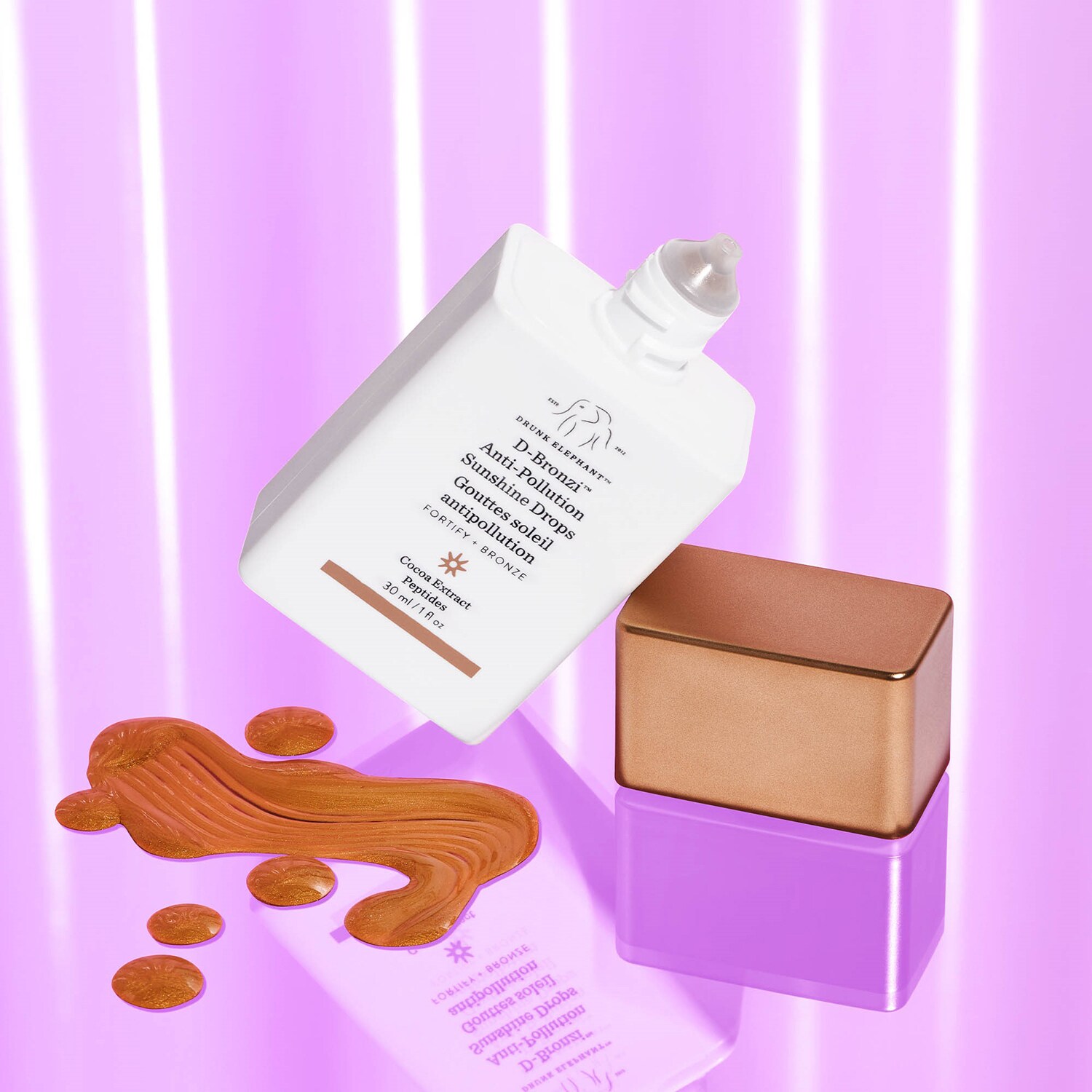 D-Bronzi™ Anti-Pollution Sunshine Drops - Bräunungstropfen von DRUNK ...