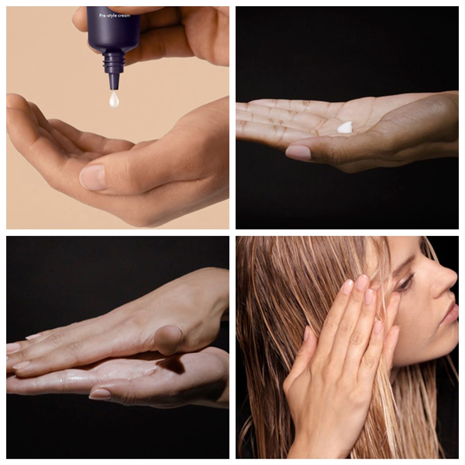 Chitosan - Pre-Style Krem, Naturalnie proste do falowanych, Lekka ...