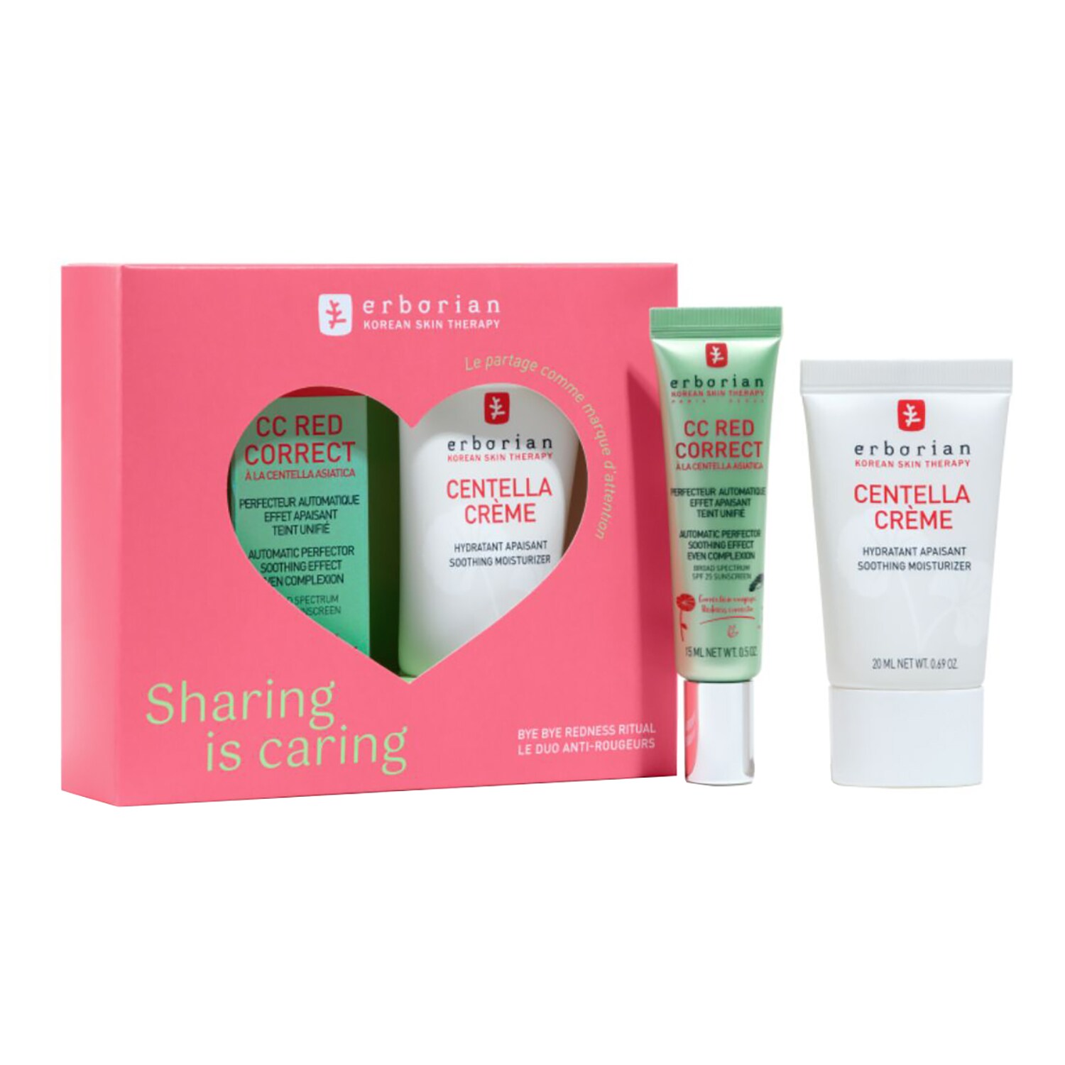 Kit CC Red x Centella Crème - Coffret soin visage de ERBORIAN ≡ SEPHORA