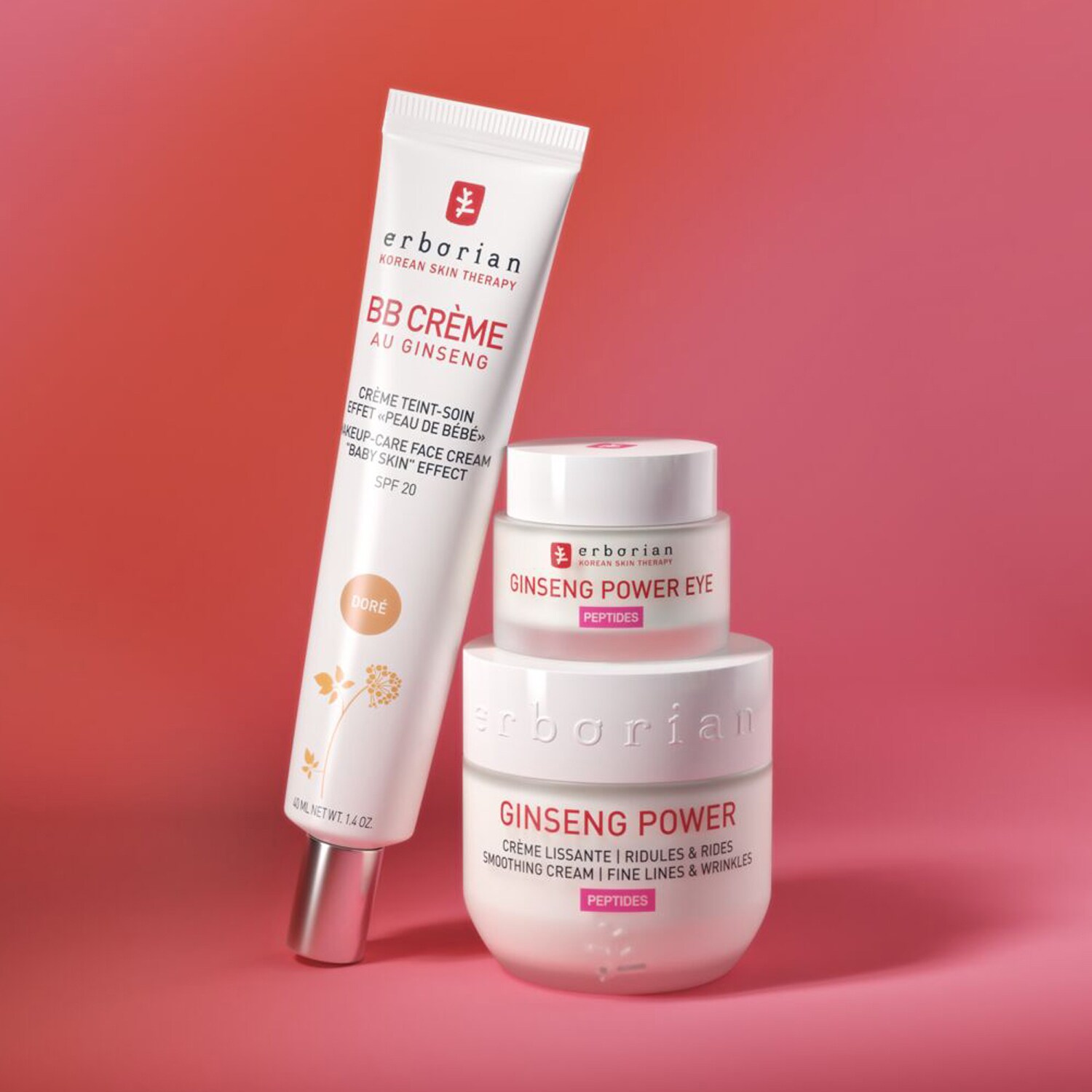 Ginseng Power Yeux – Creme de olhos suavizante - Rugas e rídulas Erborian ≡ SEPHORA