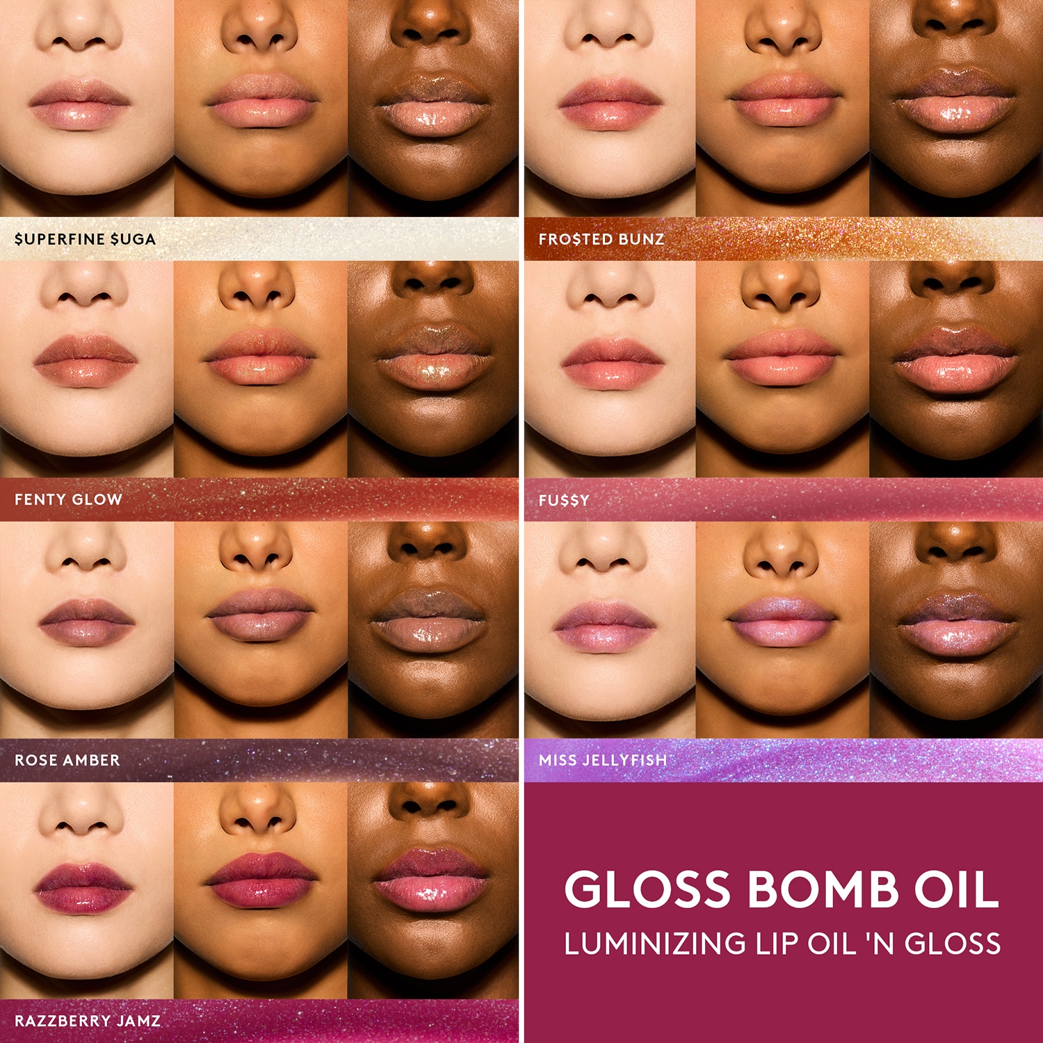 Gloss Bomb Oil – Olejový lesk na rty z FENTY BEAUTY ≡ SEPHORA