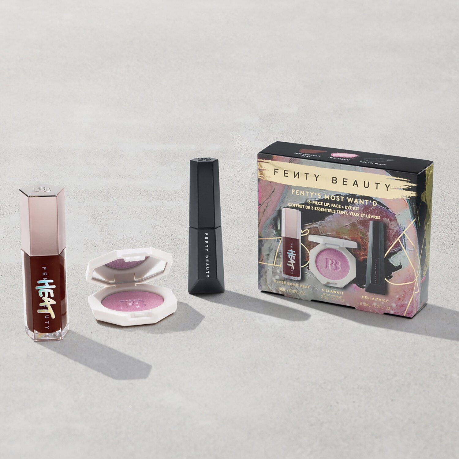 Fenty Beauty - Fenty's Most Want'd Set - Kit Med 3 Produkter För Läppar ...
