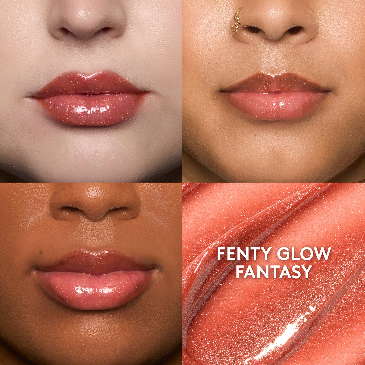 Fenty Beauty - Lip Luminizer - Set Med 3 Läppglans