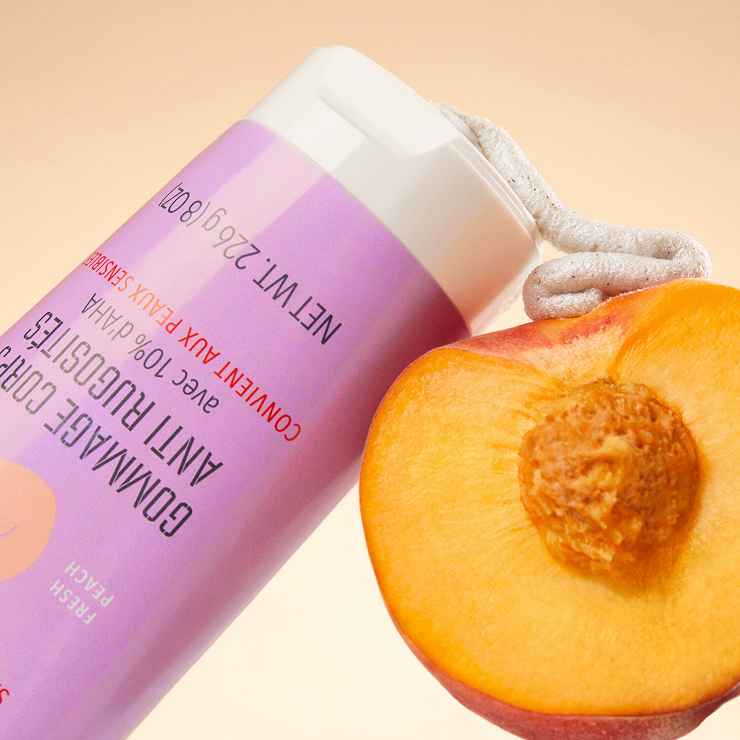 KP Body Scrub with 10% AHA Peach - Exfoliante corporal con AHA ...