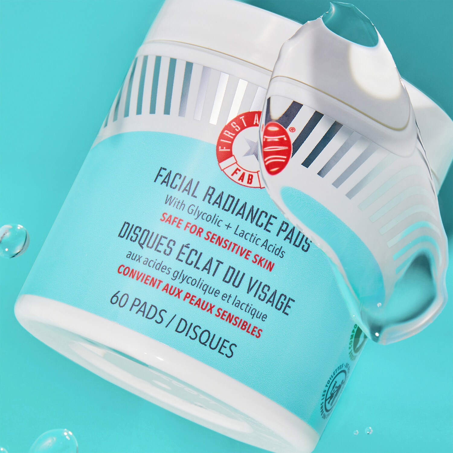 Facial Radiance Pads - Φροντίδα με Γλυκολικό και Γαλακτικό Οξύ First ...