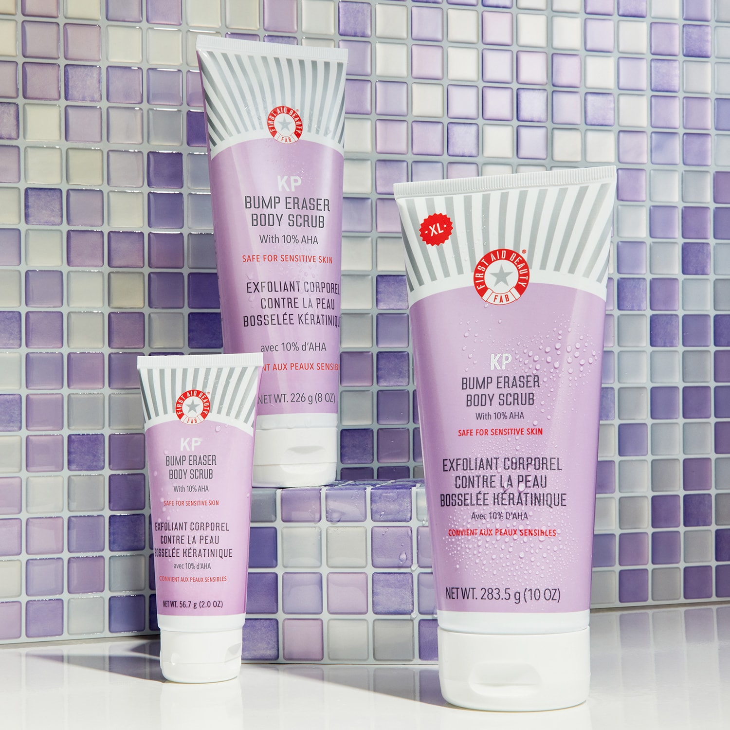 DAILY ESSENTIALS KP BODY SCRUB 10% AHA First Aid Beauty ≡ SEPHORA