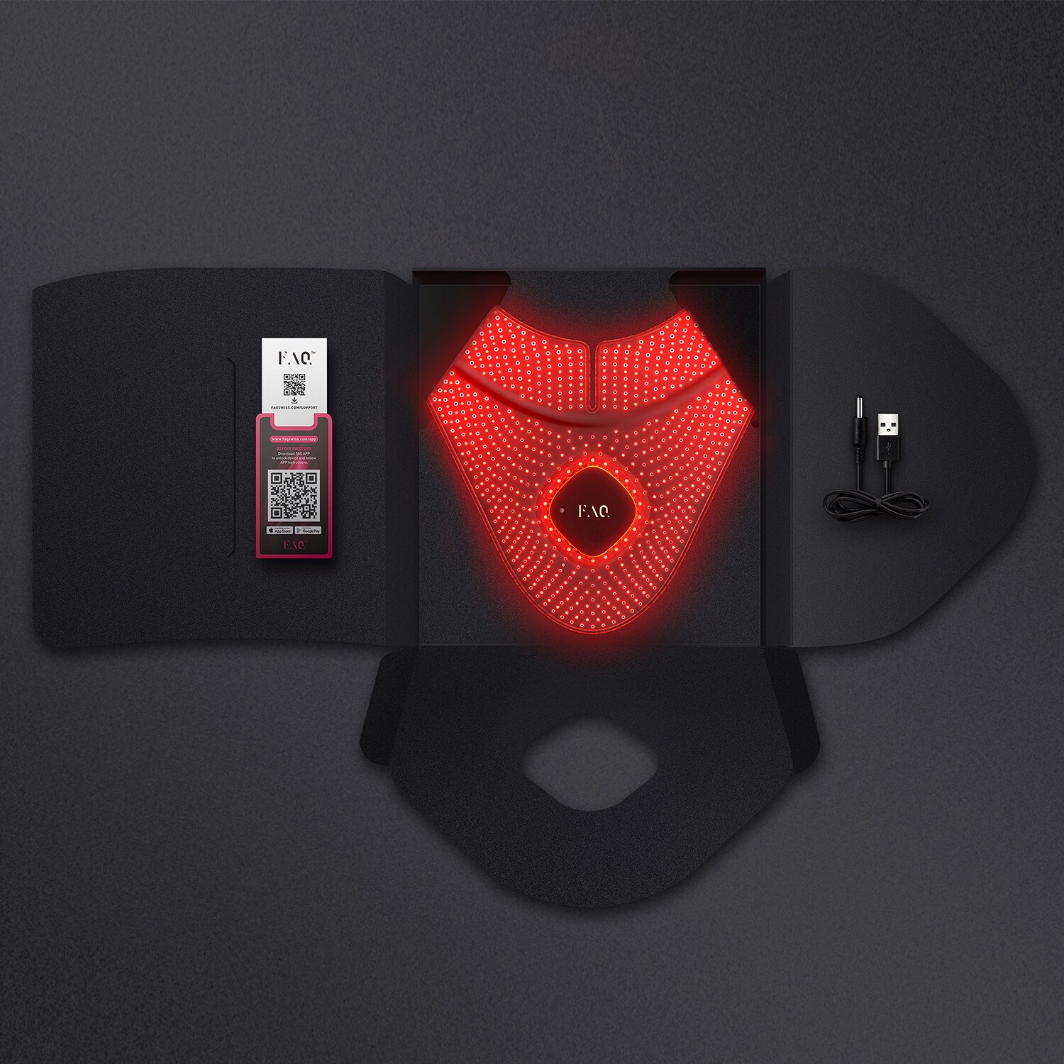 FAQ™ 211 - Przeciwstarzeniowa maska LED na szyję i dekolt i FOREO ≡ SEPHORA